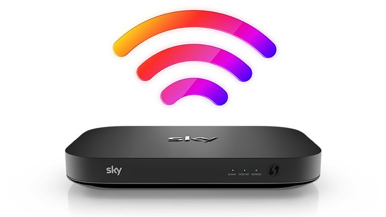 Intermittent Sky broadband