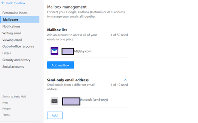 My sky email is not working - Sky Community