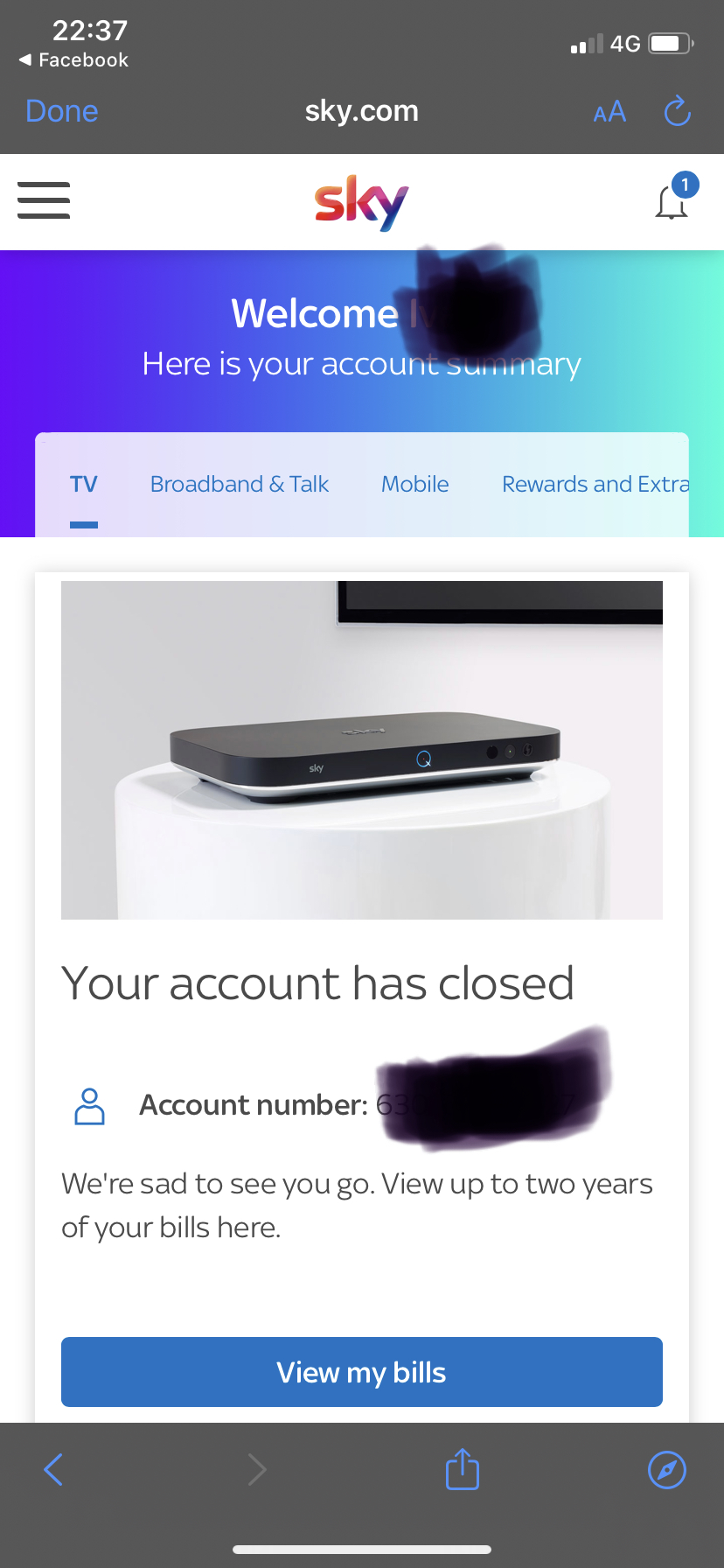 Answered: New sign up to sky - Sky Community