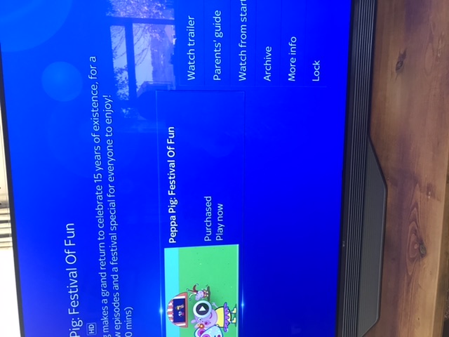 Purchased movie in Sky Store, error message ‘cant ... | Sky Community