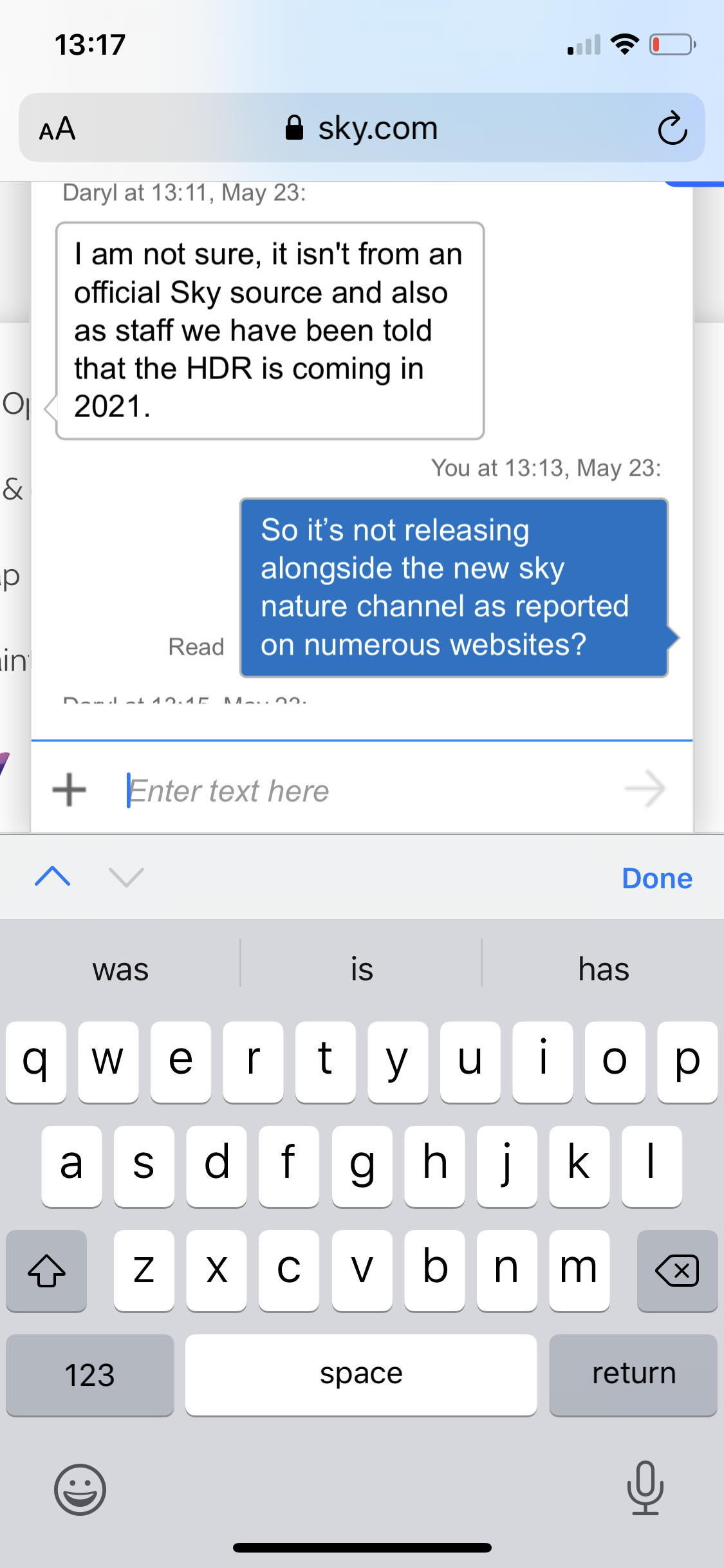 Sky HDR - Page 112 - Sky Community