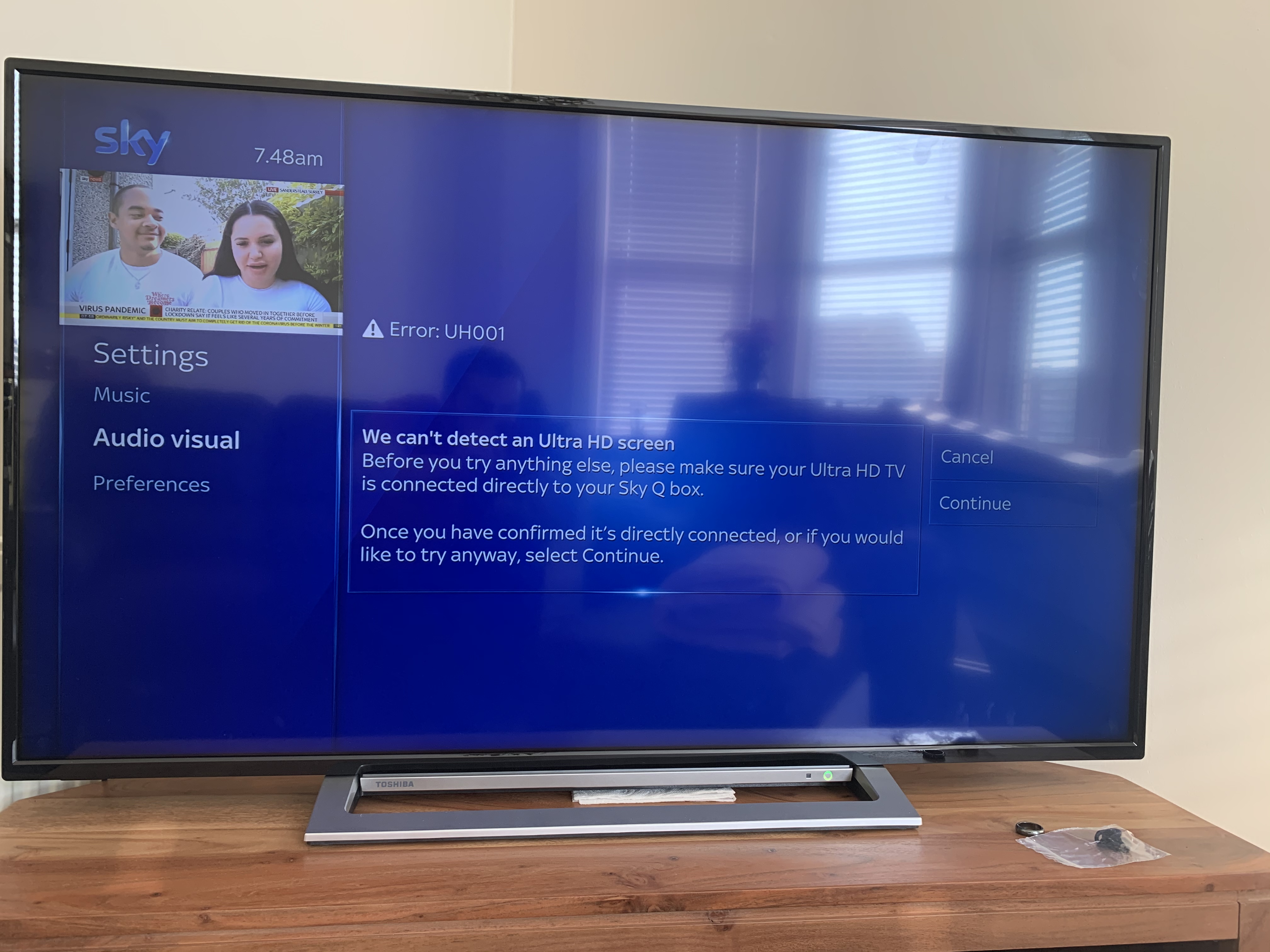 Answered: Cannot Activate SkyQ UltraHD - Sky Community