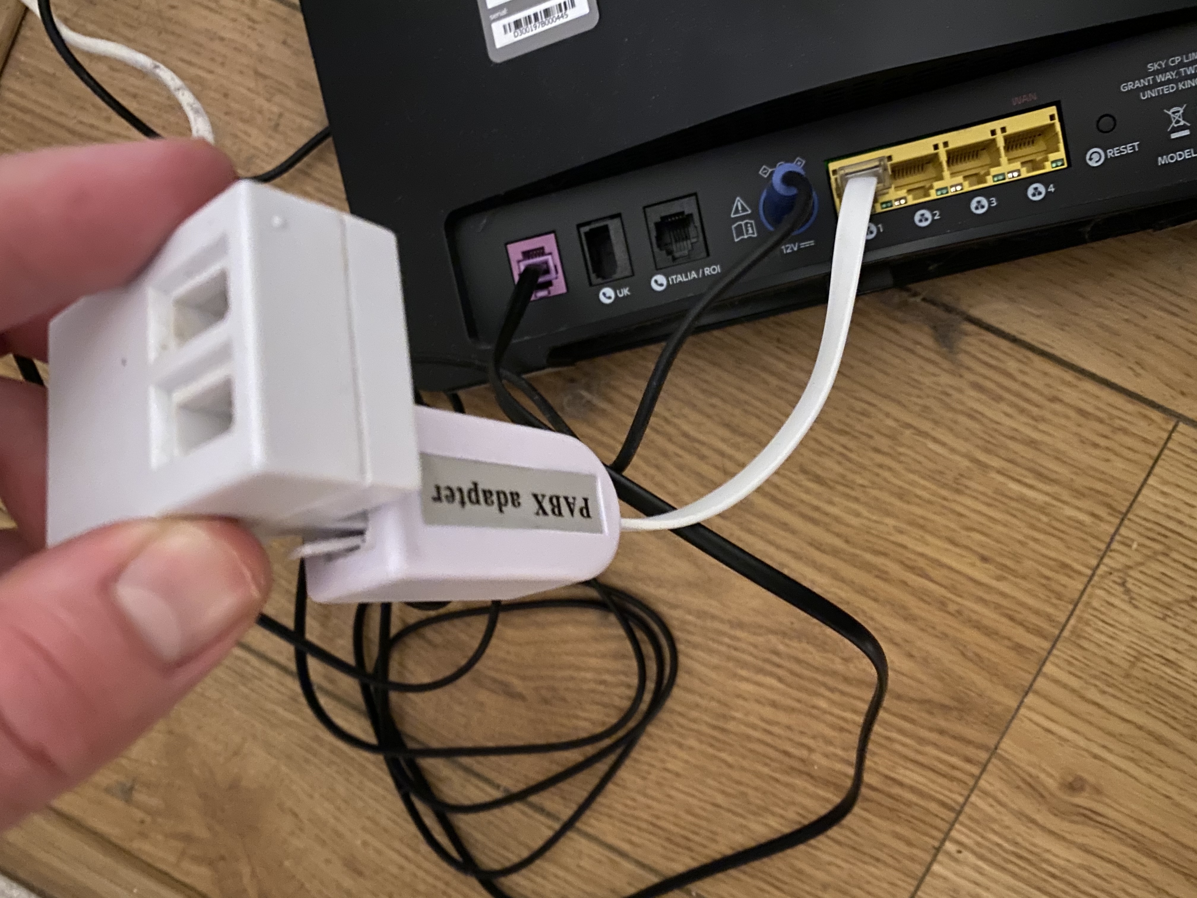 2 routers into one g fast socket - Page 2 - Sky Community