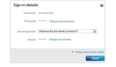 Reset Your Sky iD Password - Sky Community
