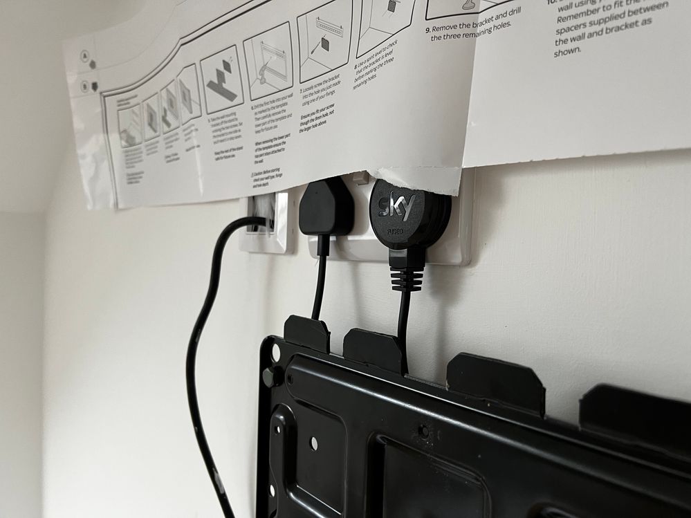 Answered: Sky Glass Wall mounting - Page 8 | Sky Community