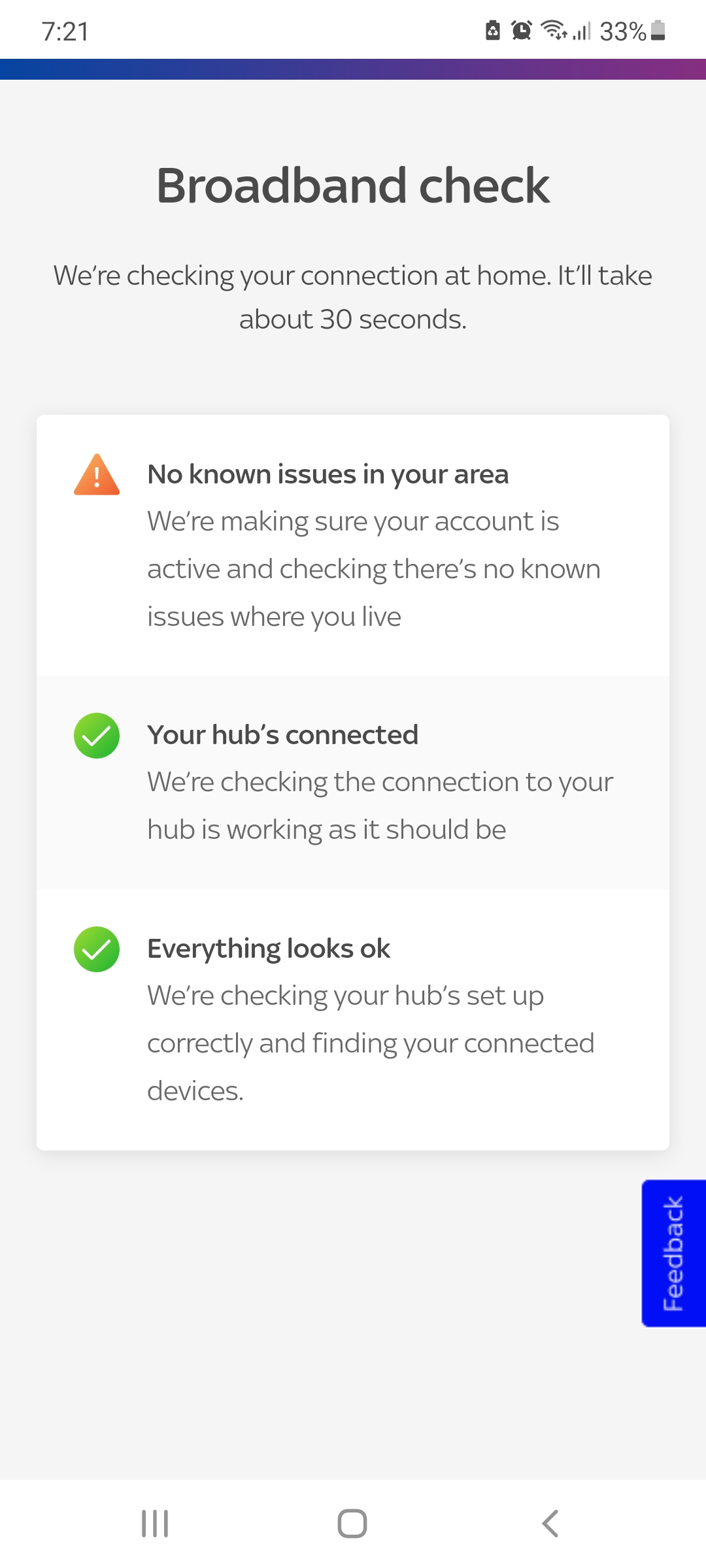 Fibre connection | Sky Community