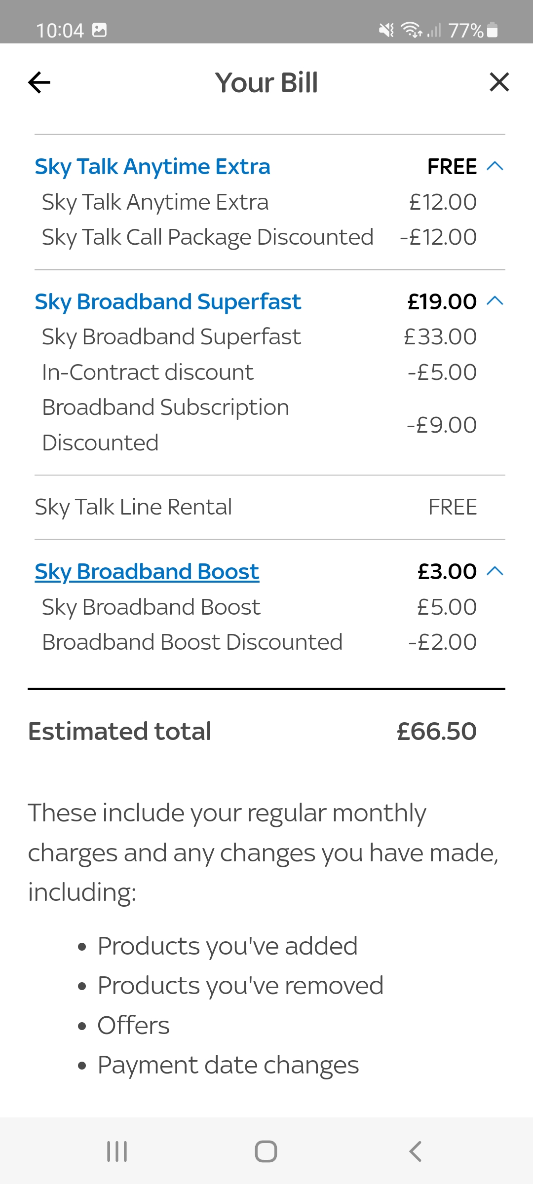 Can some one please help me. My Sky Bill and Sky M... - Page 2 - Sky ...