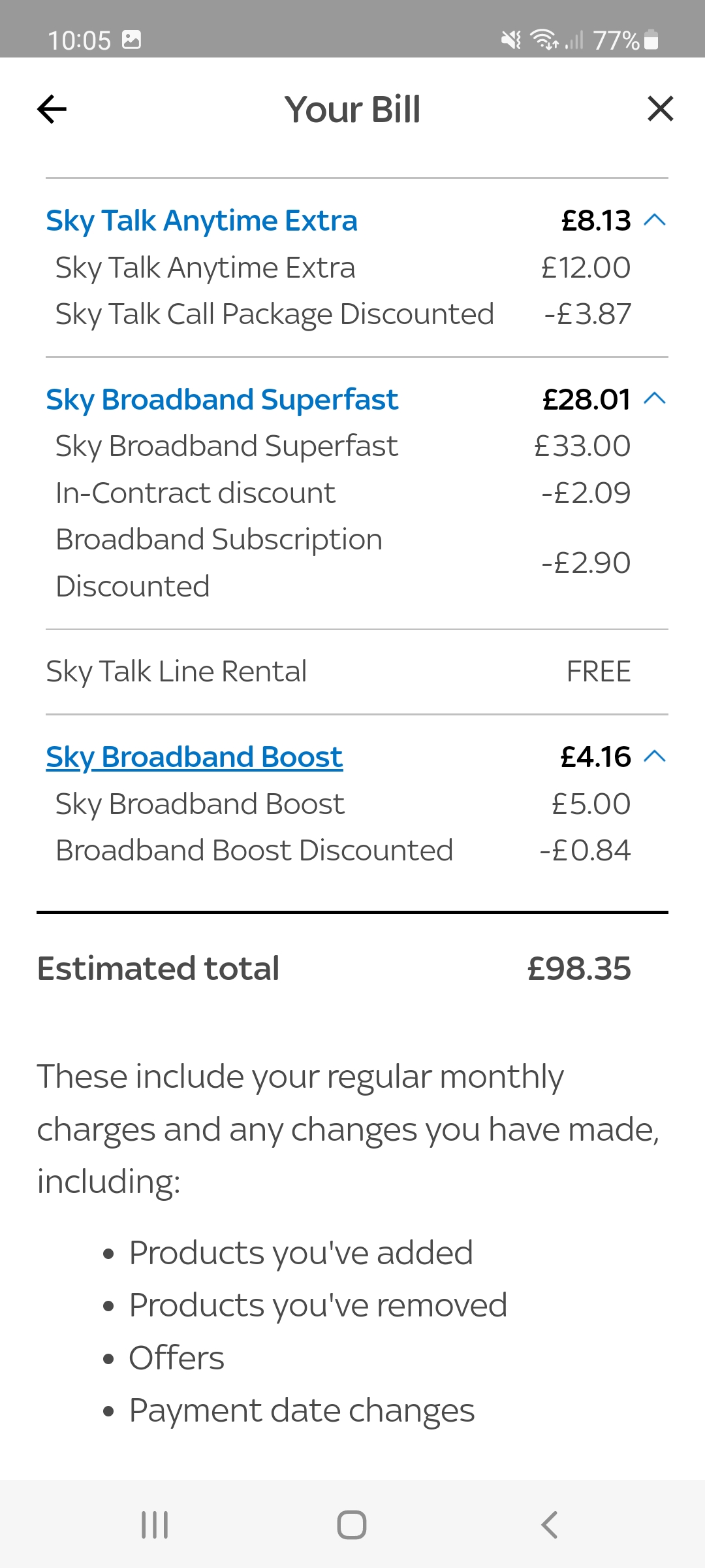 Can some one please help me. My Sky Bill and Sky M... - Page 2 - Sky ...
