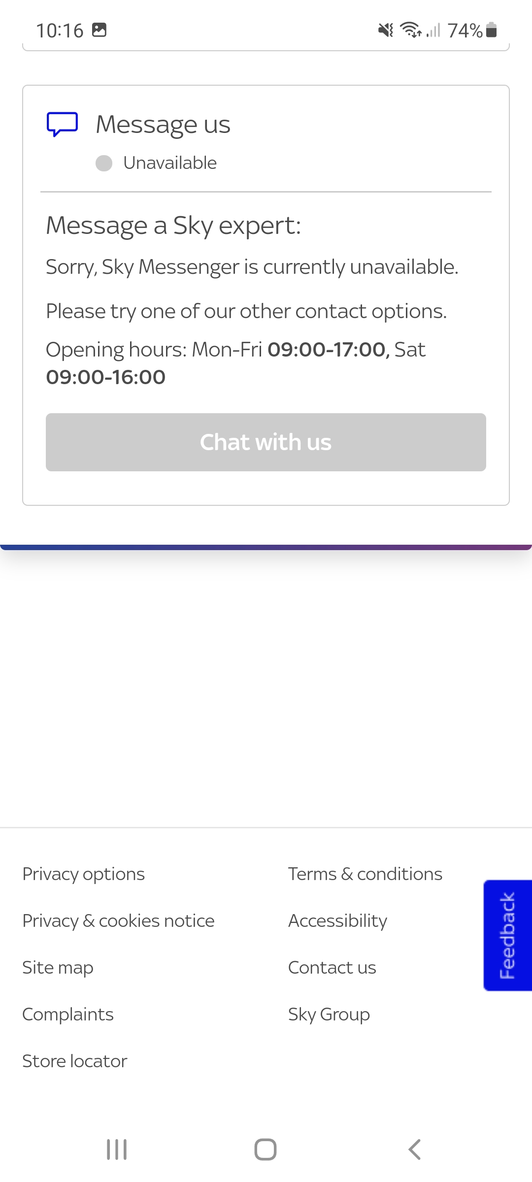 Can some one please help me. My Sky Bill and Sky M... - Page 2 - Sky ...