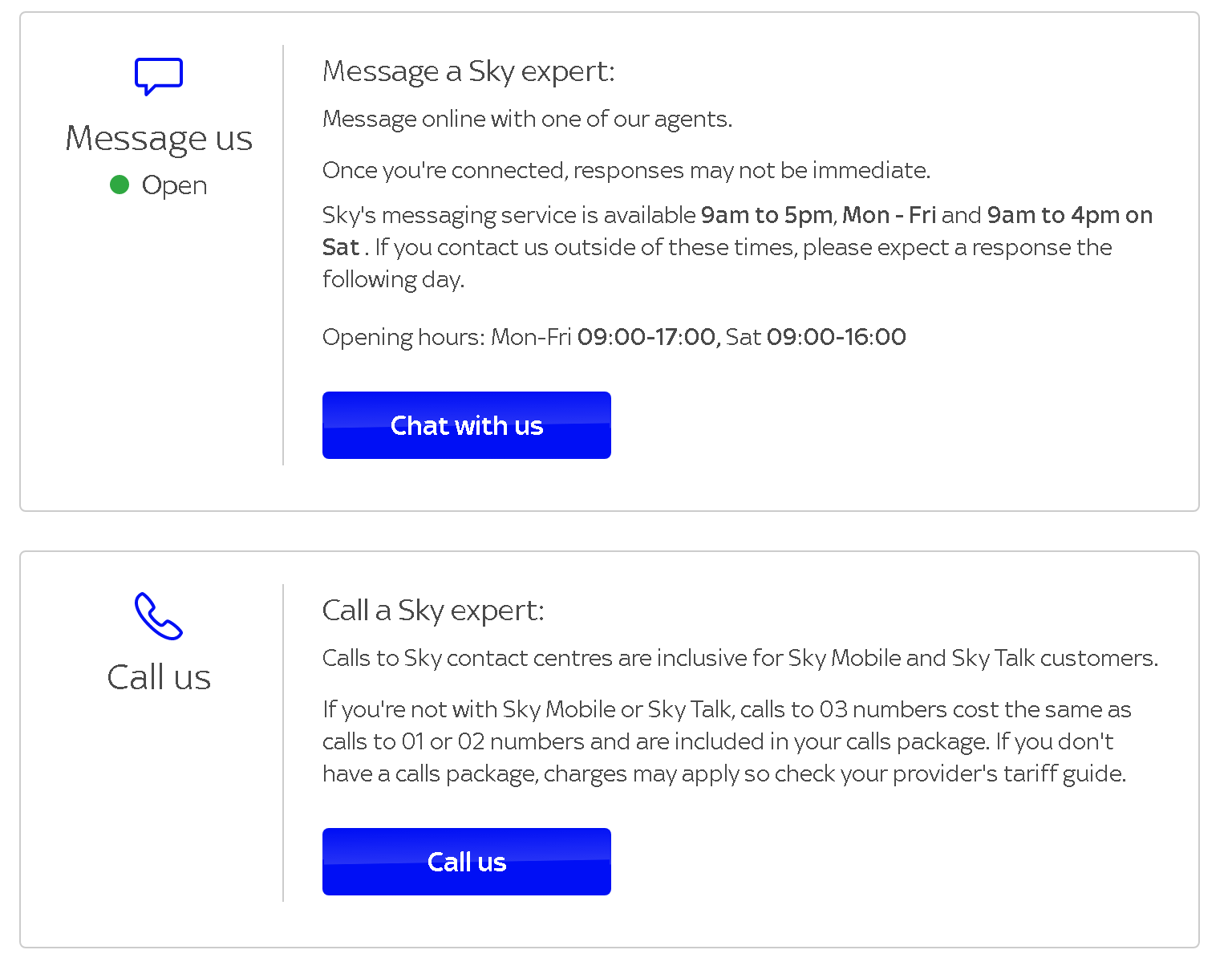 Can some one please help me. My Sky Bill and Sky M... - Page 2 - Sky ...