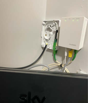 Answered: SKY fibre setup | Sky Community