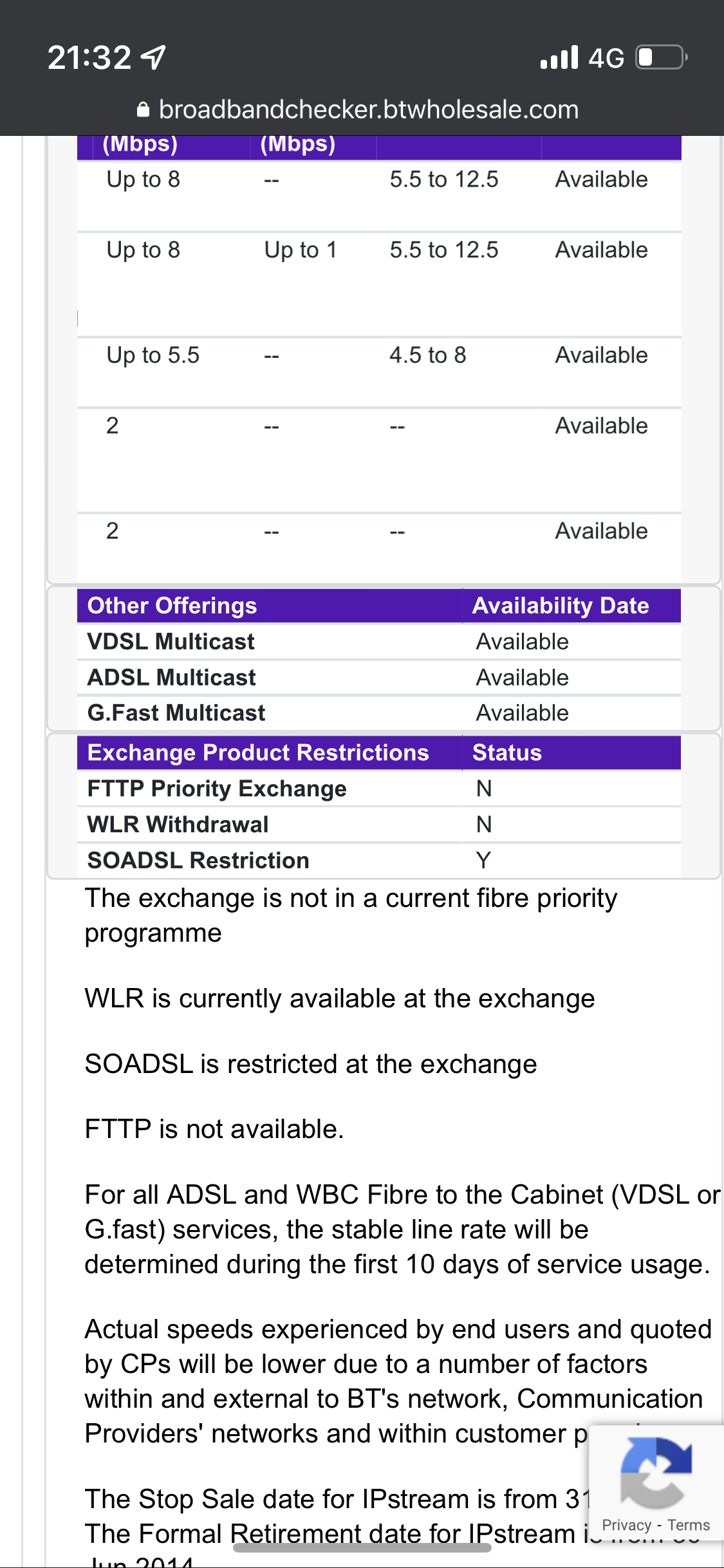 No master socket in apartment | Sky Community