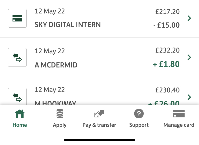 Making interim payments | Sky Community
