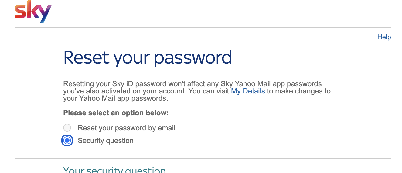 Answered: Sky.Com email verification code is sent to my sky.... | Sky ...