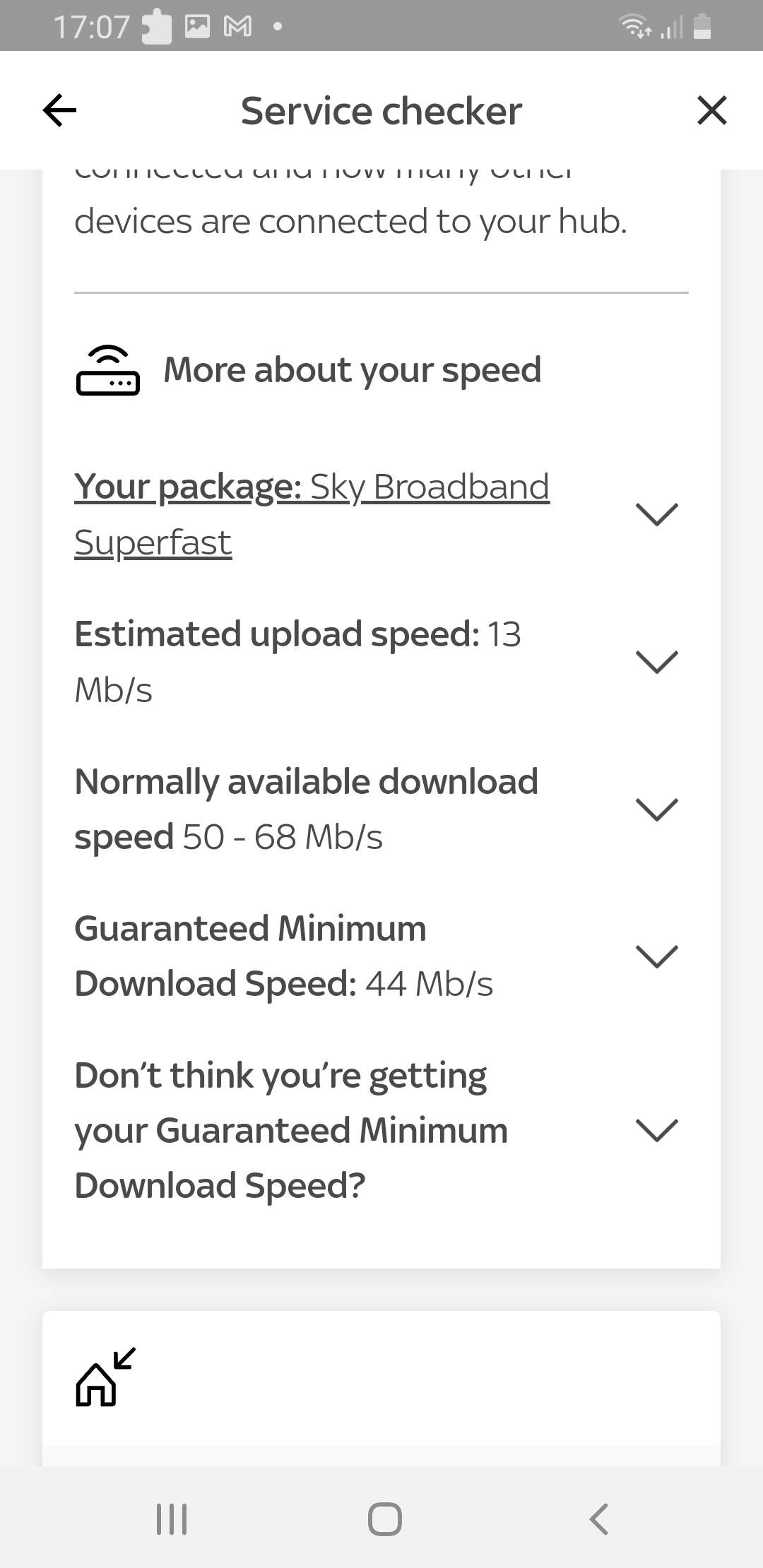 Fibre to the cabinet Internet Speed | Sky Community