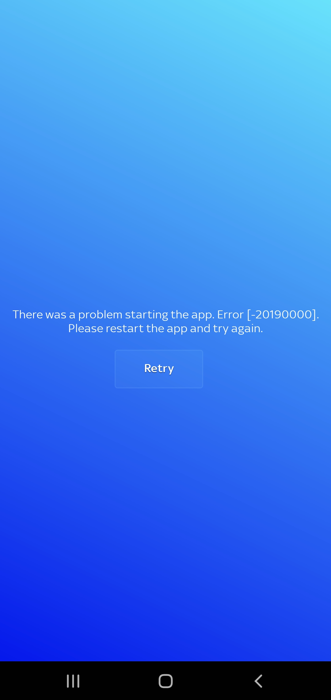 Answered: Sky Go not opening on Android (Error 20190000) - Page 2 | Sky ...