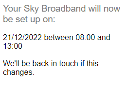 Broadband activation | Sky Community