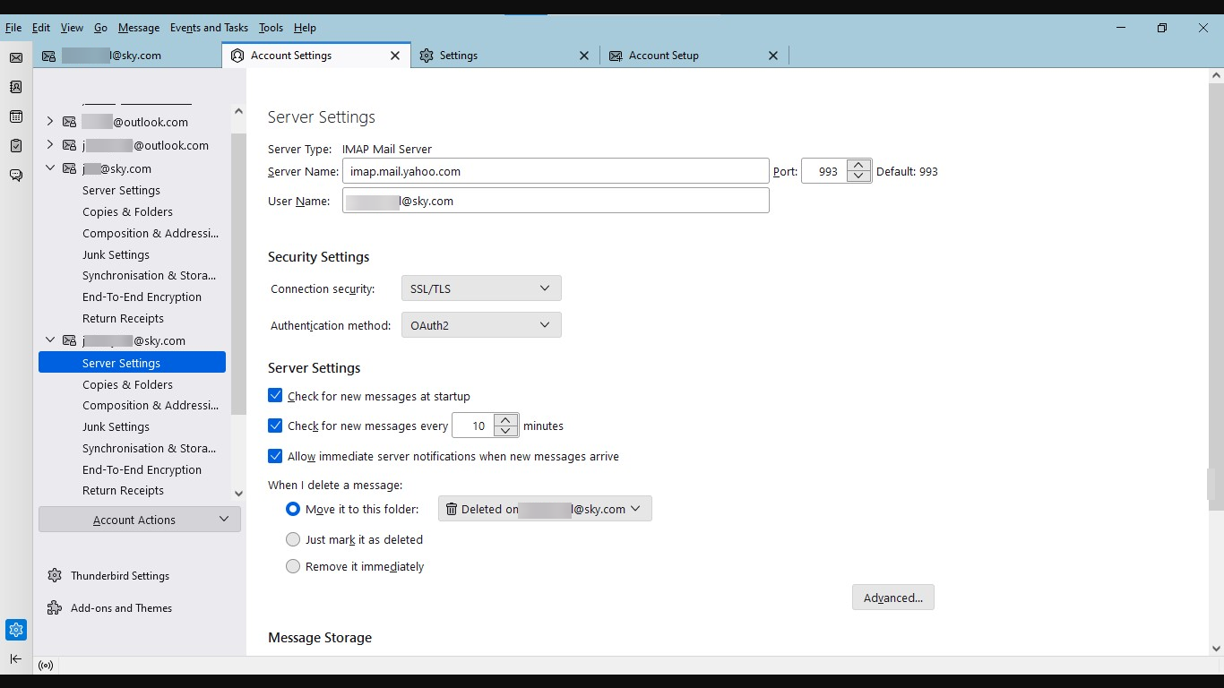 Answered: Re: cannot find the mail pass word without sky ID ... | Sky ...