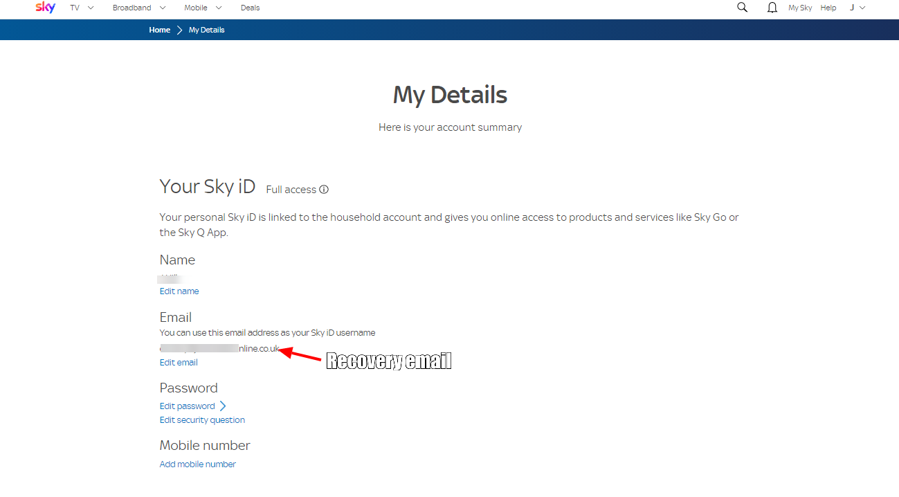 Answered: Sky.Com email verification code is sent to my sky.... | Sky ...