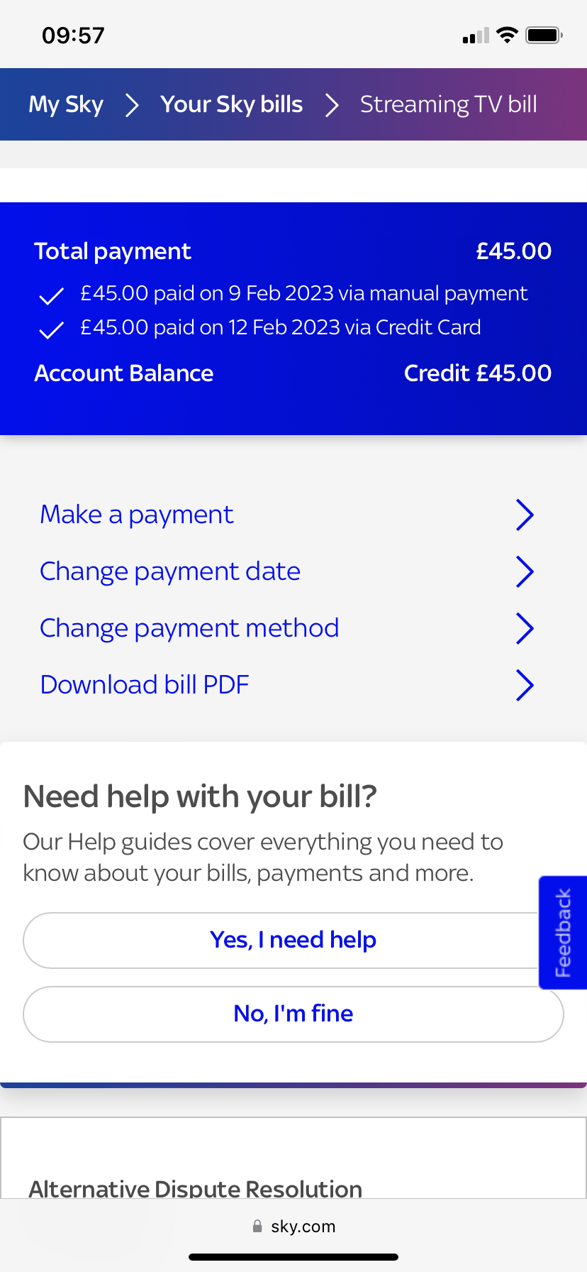 Credit | Sky Community