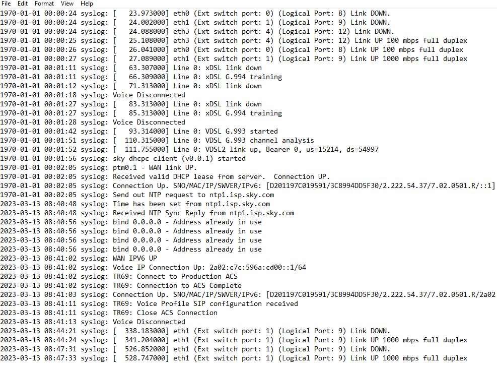 Answered: Router / Internet drop outs, quite often | Sky Community