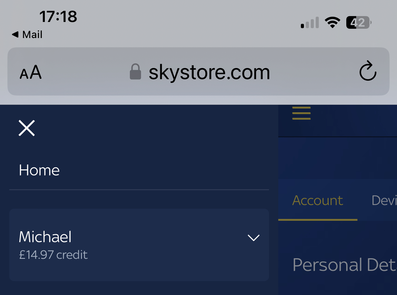 Sky store credit | Sky Community