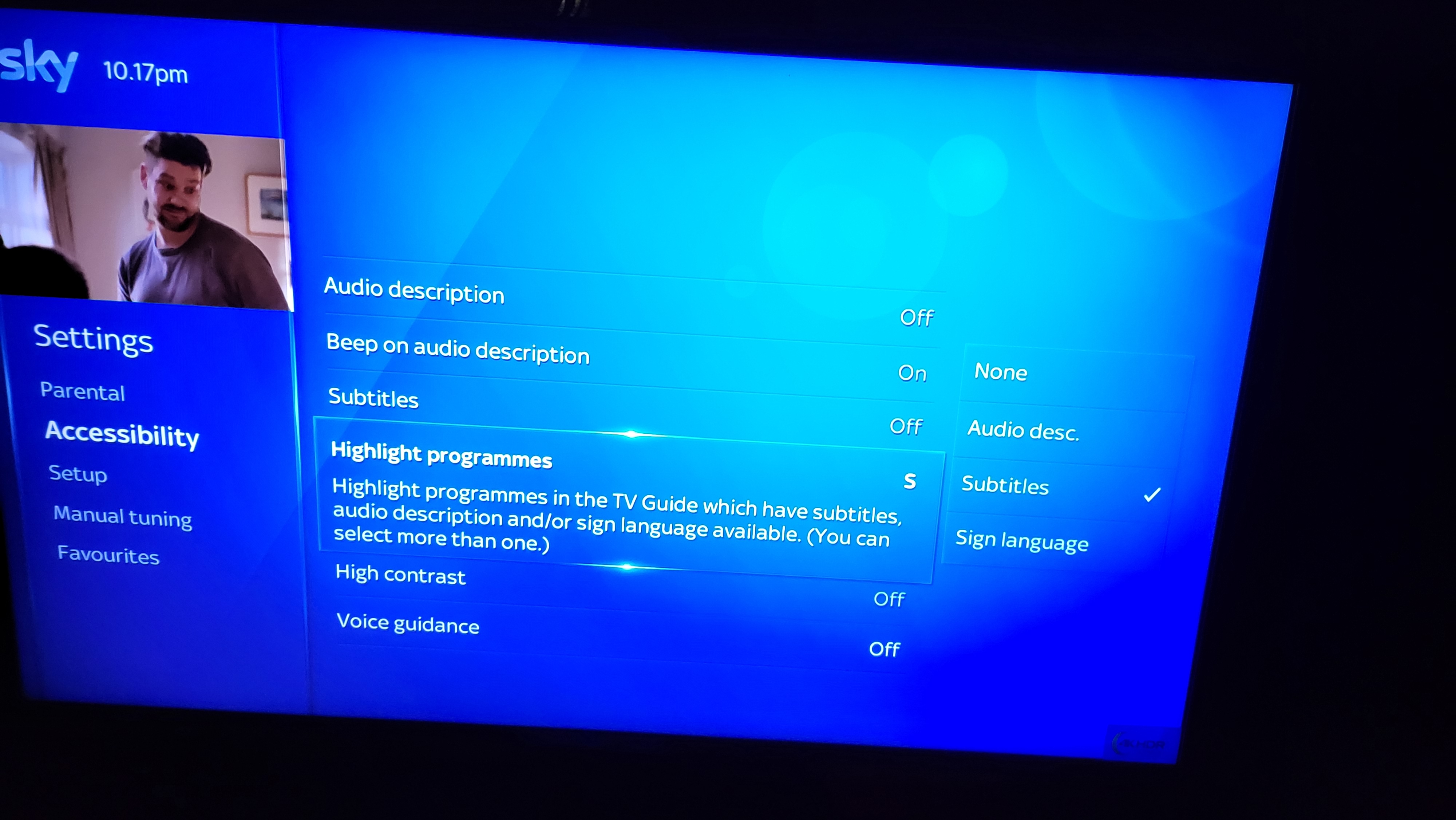 Answered: SkyQ TV Guide Display - Black text on white backgr... | Sky ...