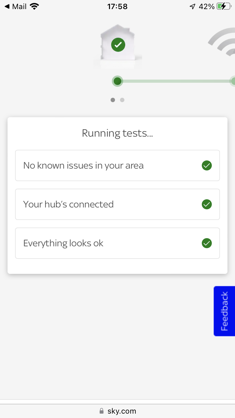 WiFi drops when on a call on land line | Sky Community