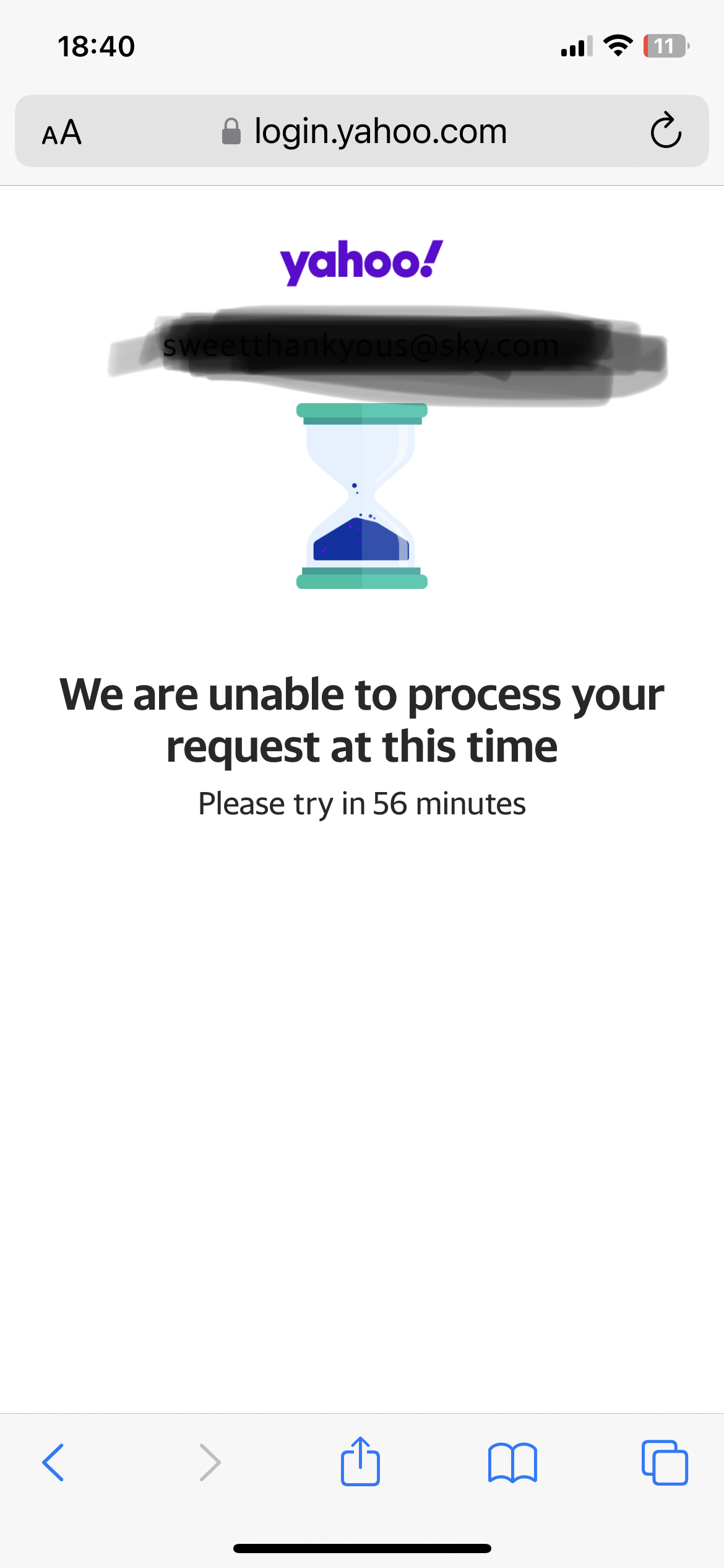 Issues with sky yahoo email | Sky Community