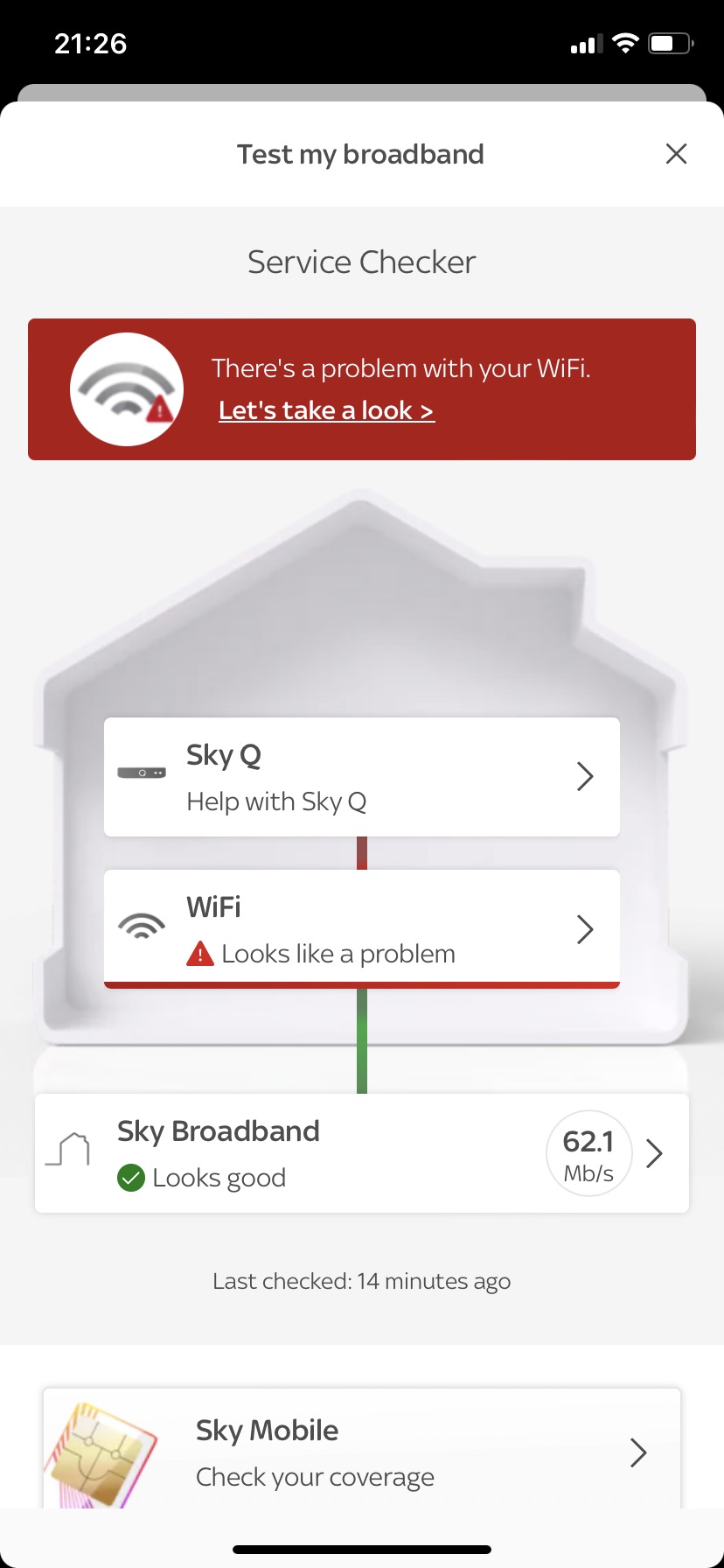 Answered: No network connection - Page 2 | Sky Community