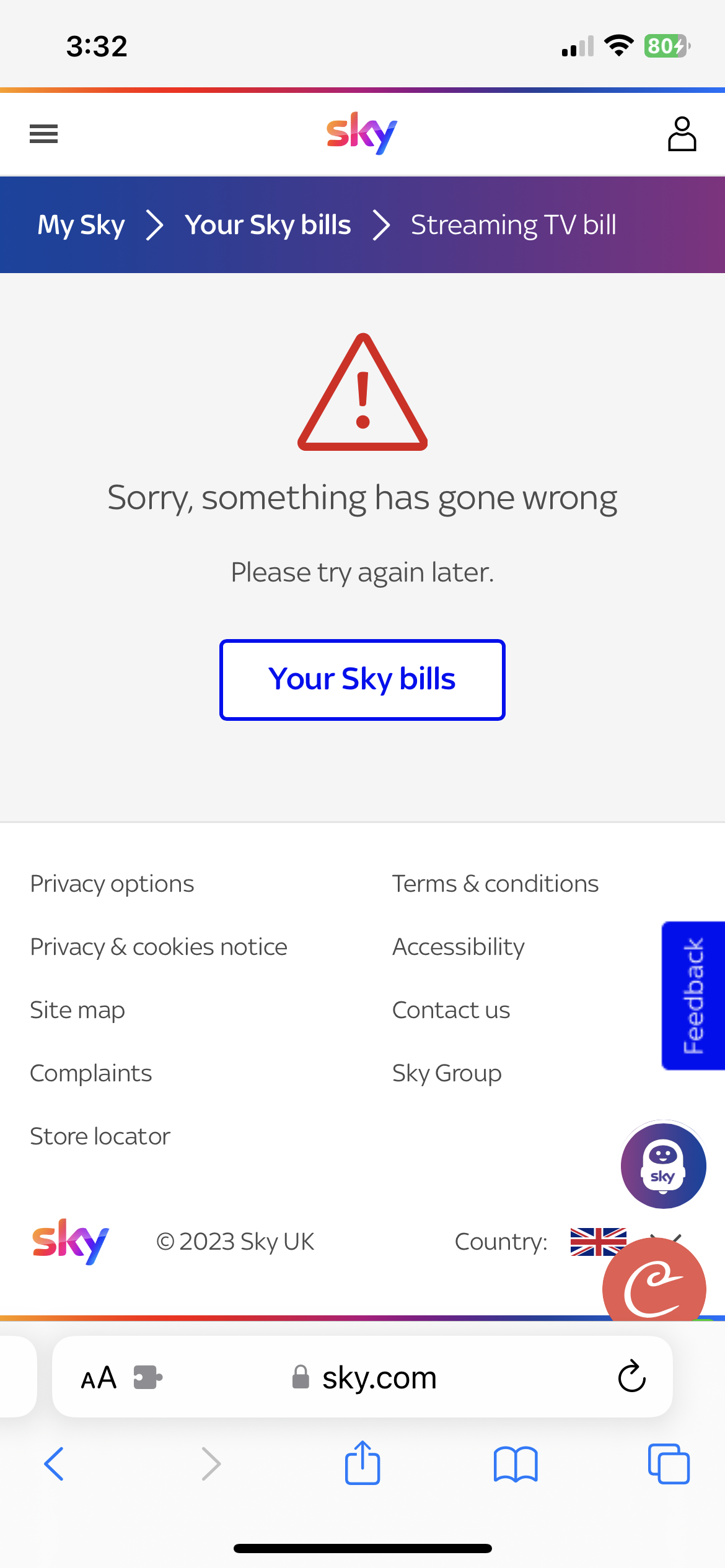 sky glass | Sky Community