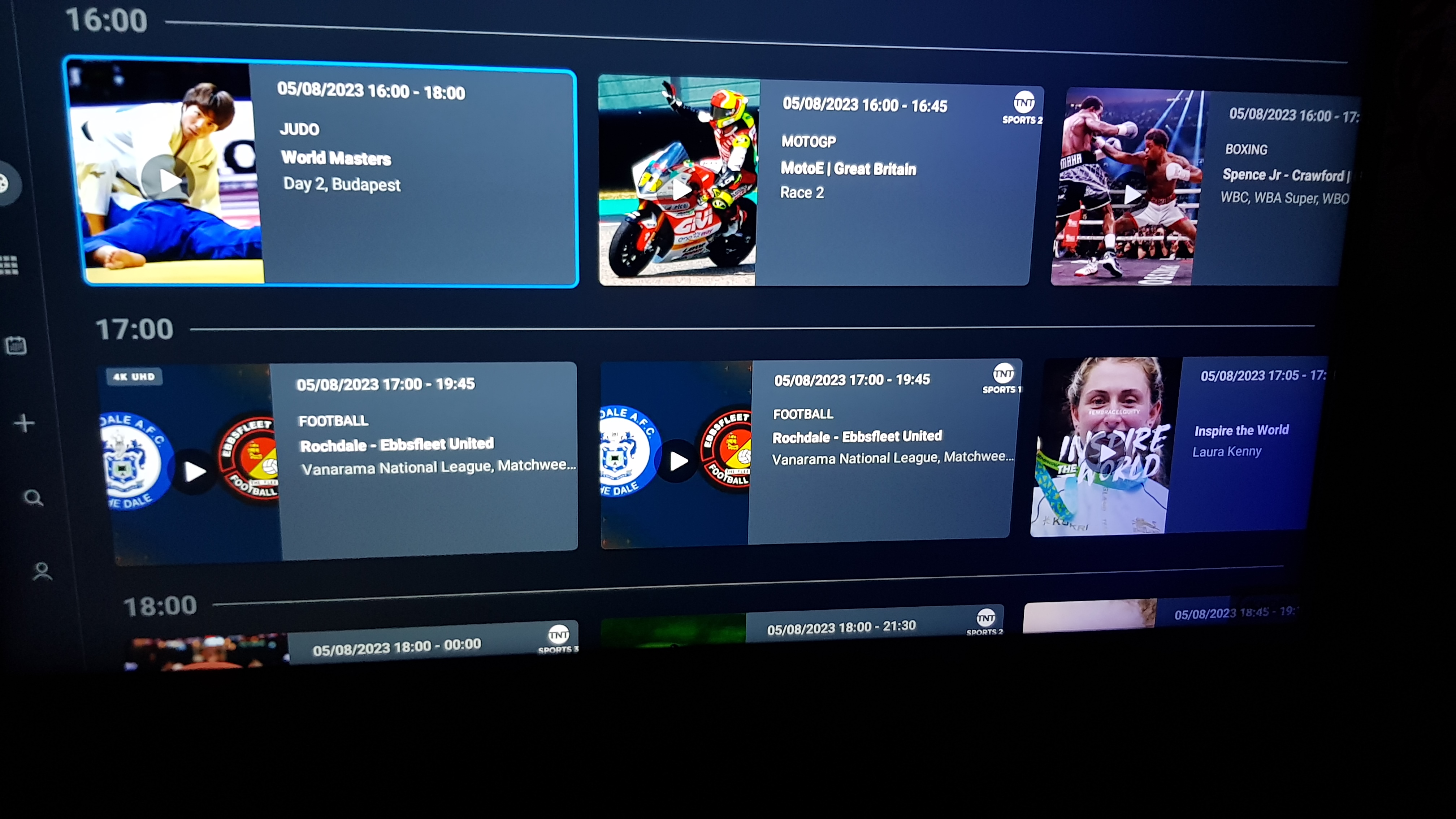 Answered: TNT Sport not showing on Discovery Plus App - Page 28 | Sky ...