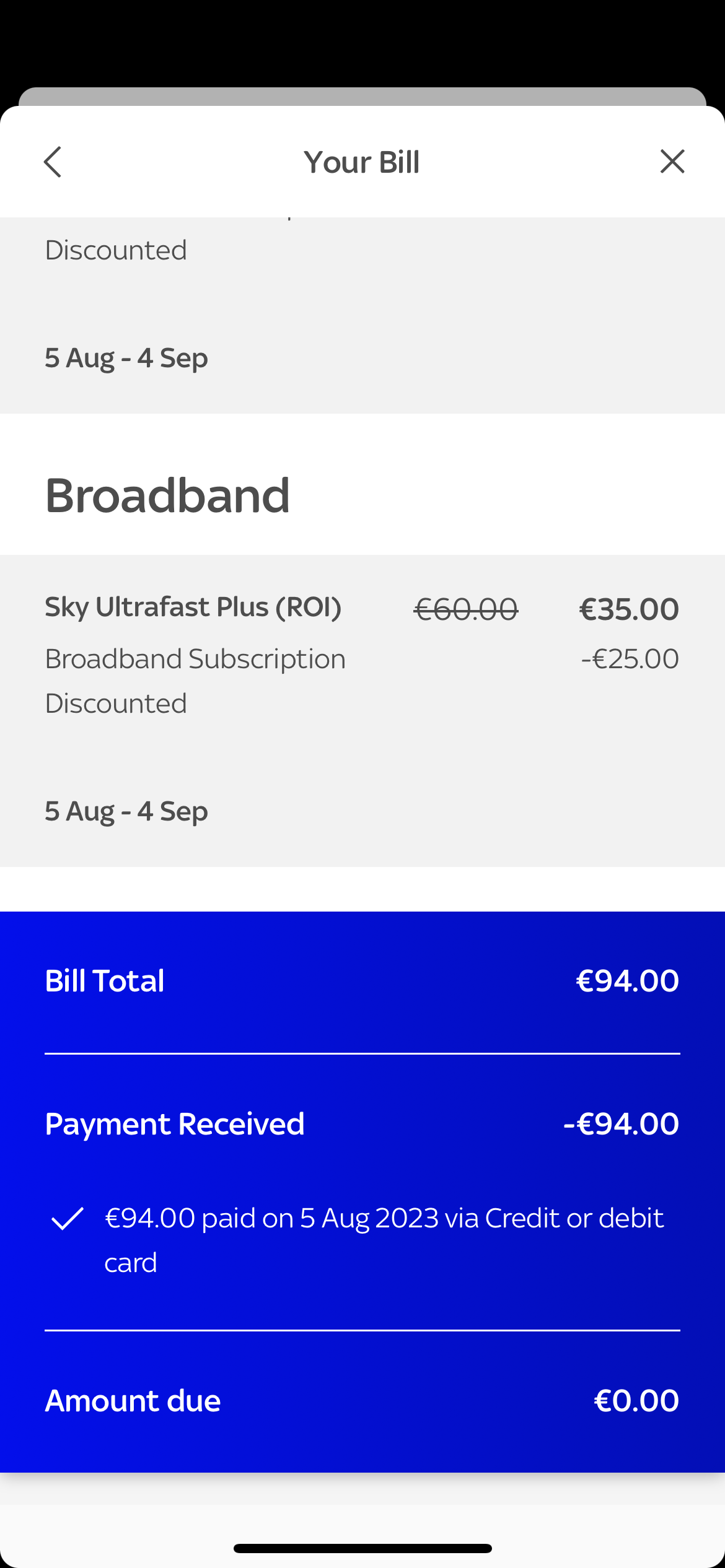 Sky bill when would I be cut off? - Page 2 | Sky Community