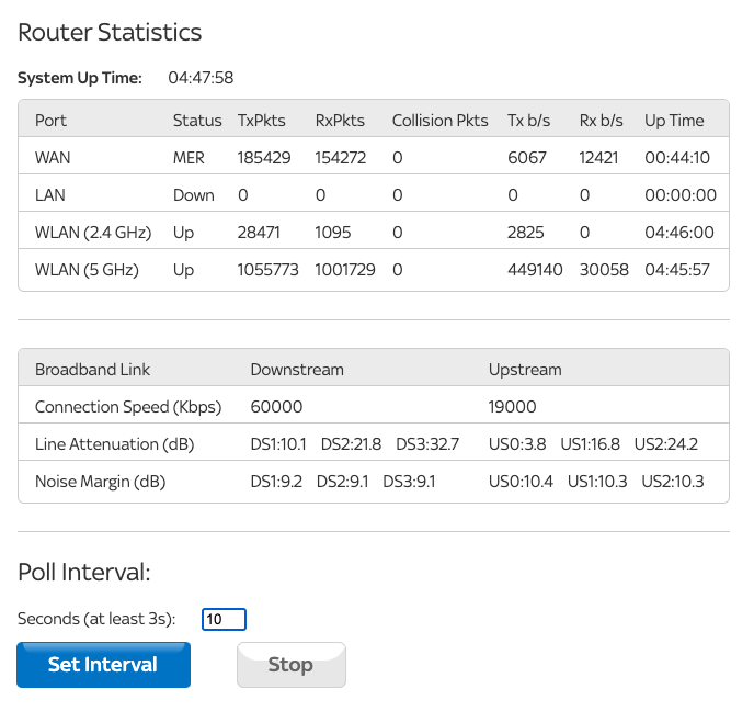 Router connected but really slow speeds | Sky Community