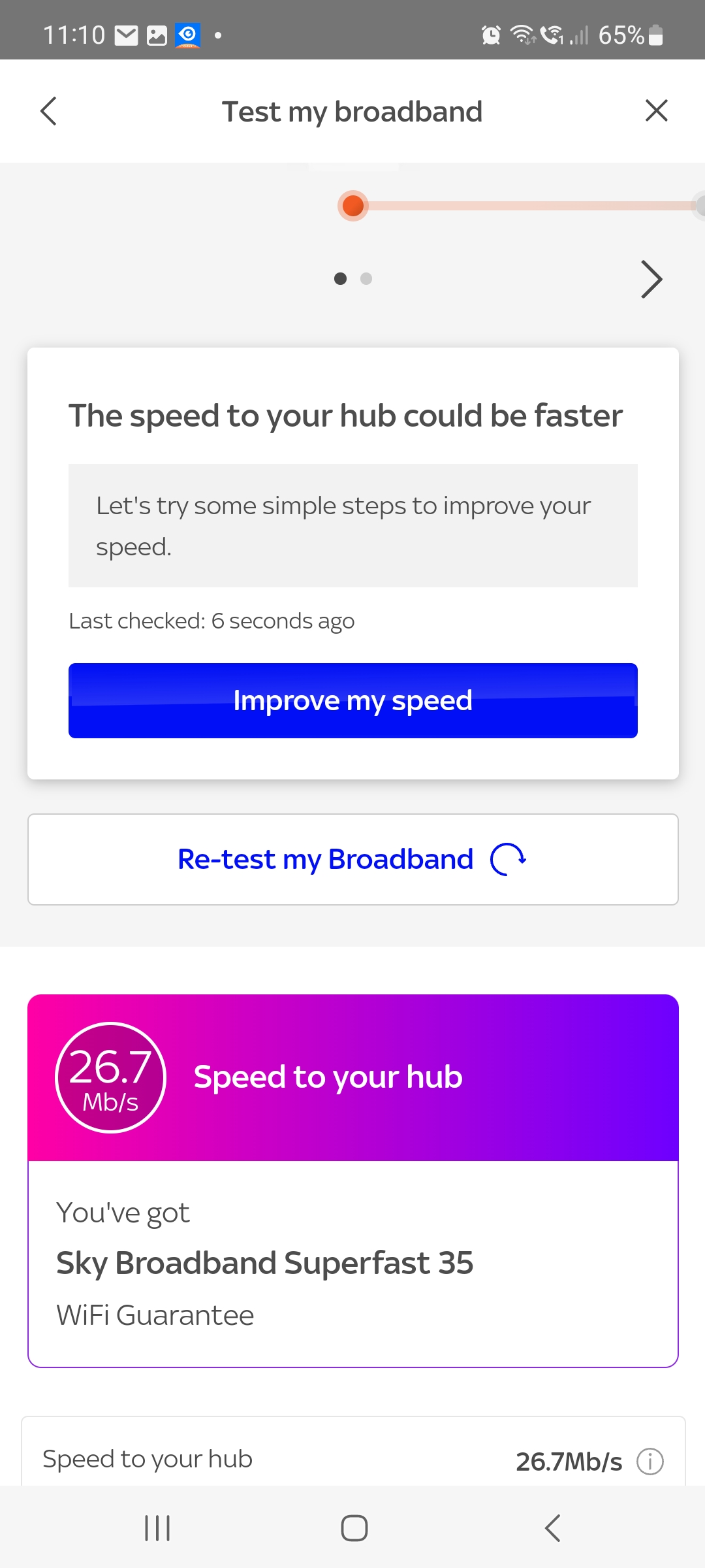 Sky hub 4 reduce speed compared to sky hub 3 | Sky Community