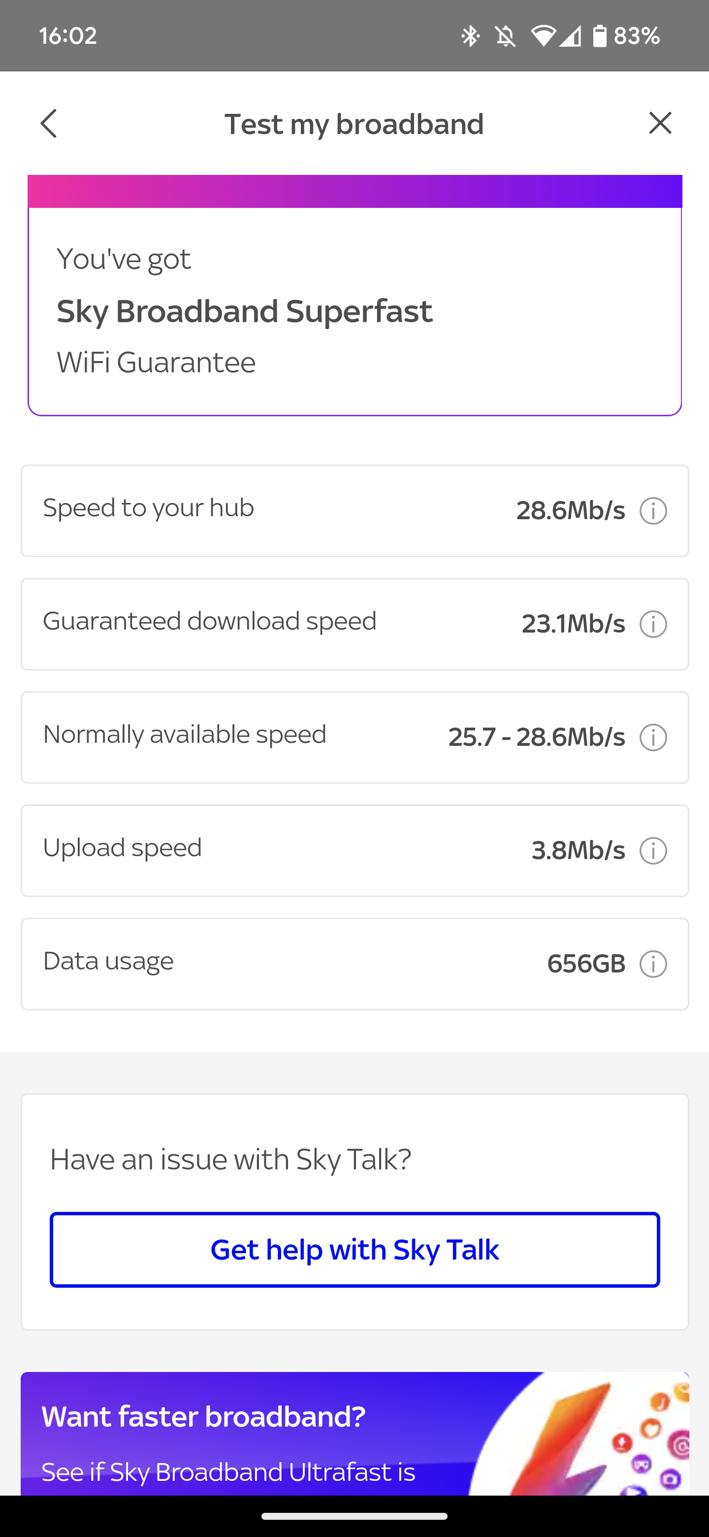Answered: Sky Superfast WAN/Speed issues | Sky Community