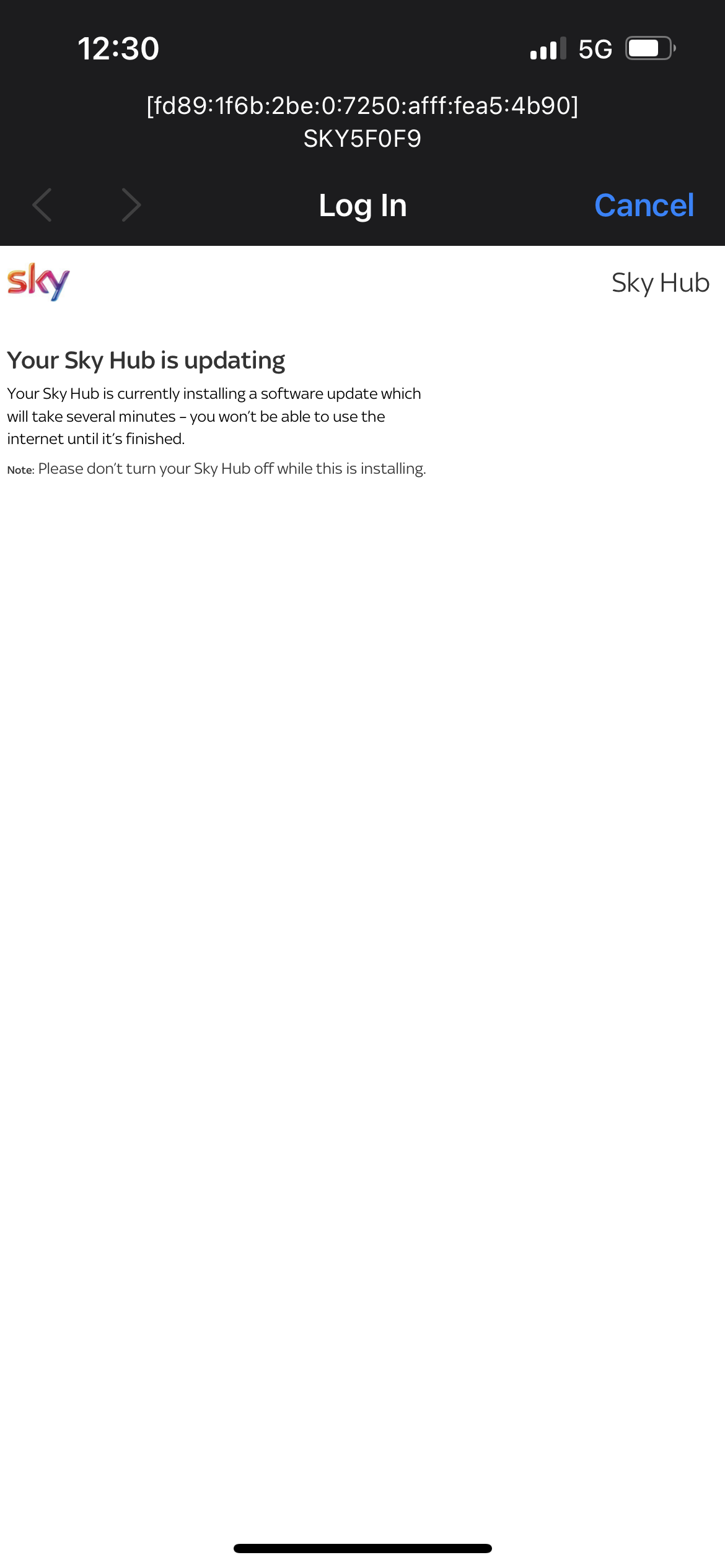 WI-FI ROUTER ISSUES | Sky Community