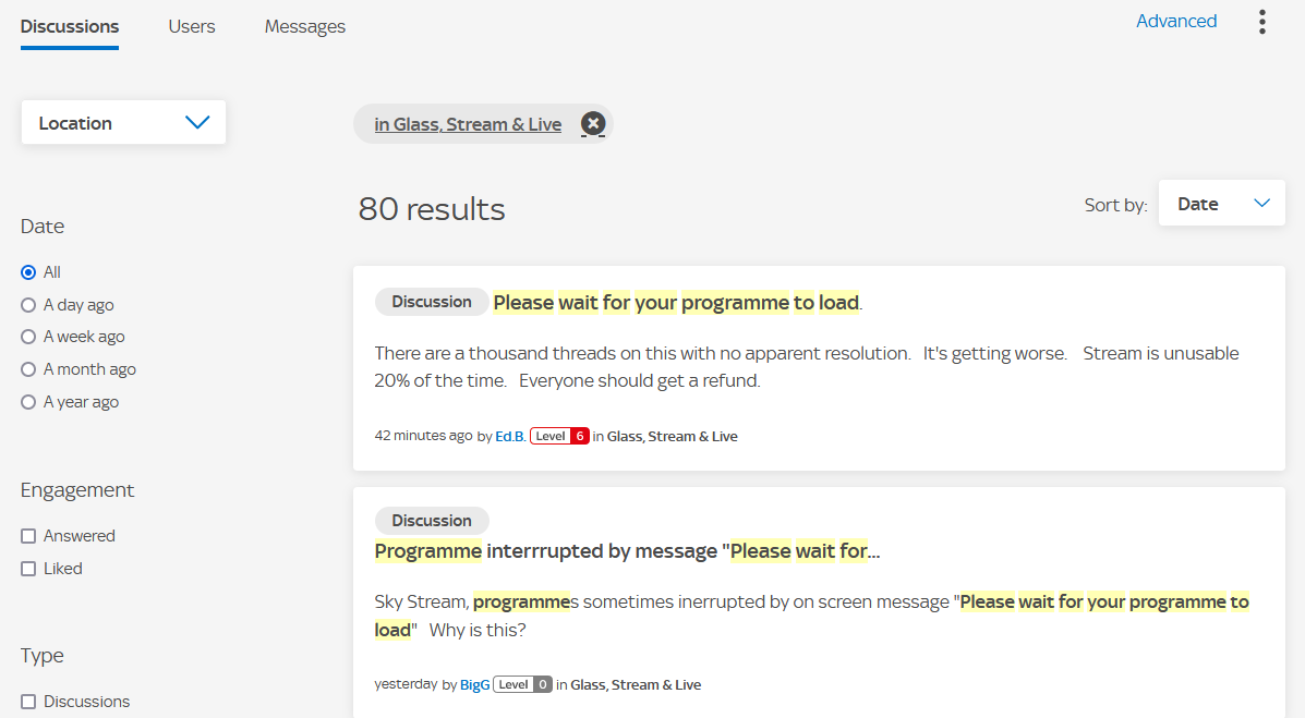 Please wait for your programme to load. - Page 2 | Sky Community