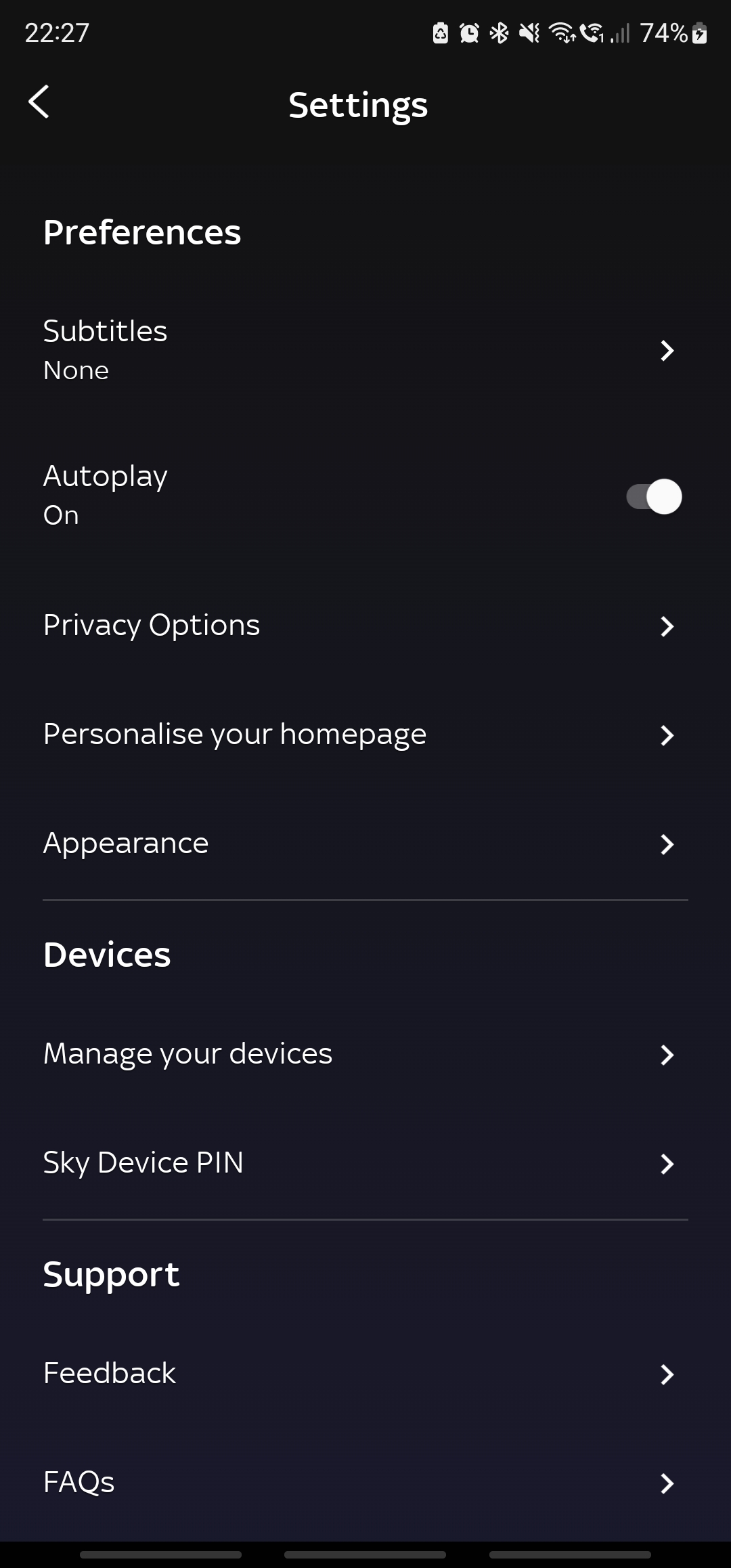 Sky go recordings not showing on app | Sky Community