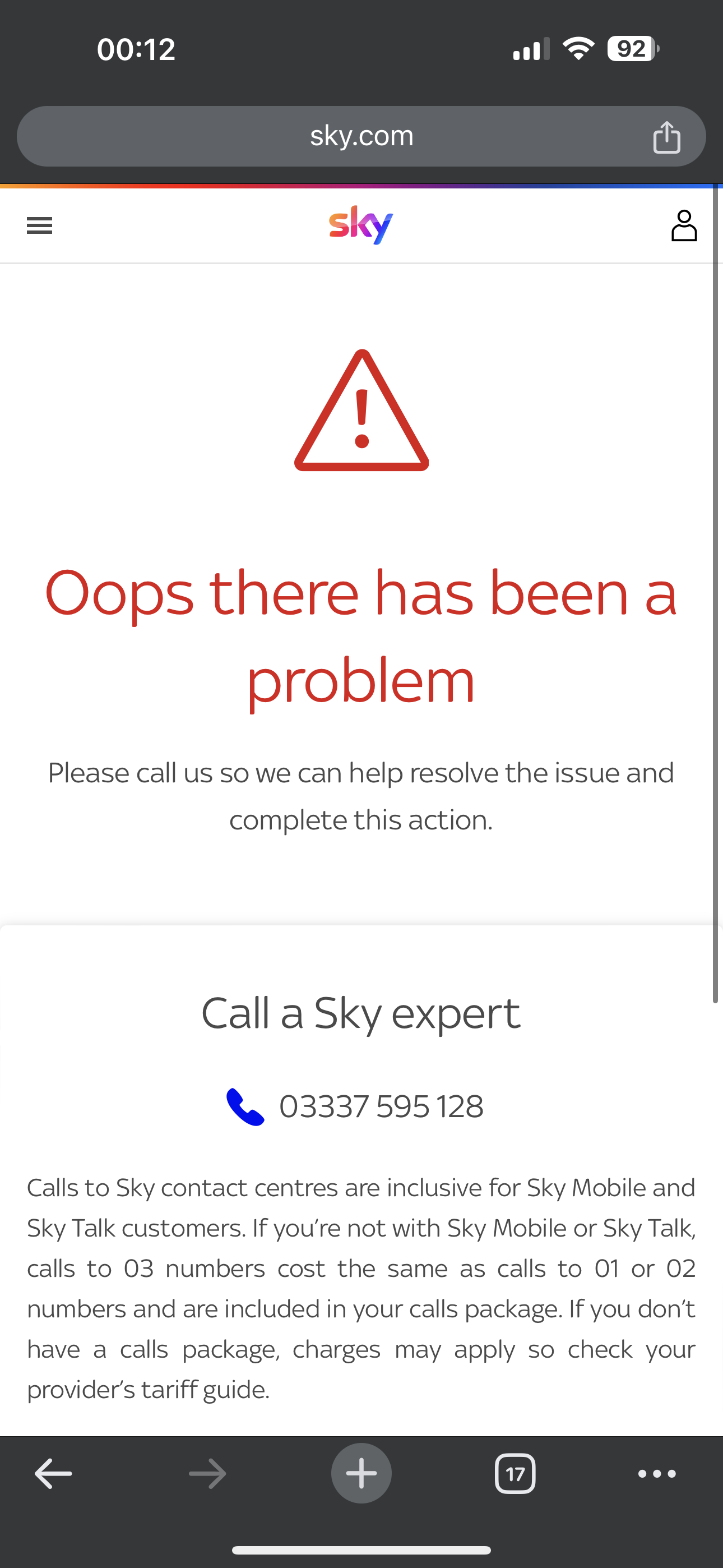 getting this error after trying to load up box, ha... | Sky Community