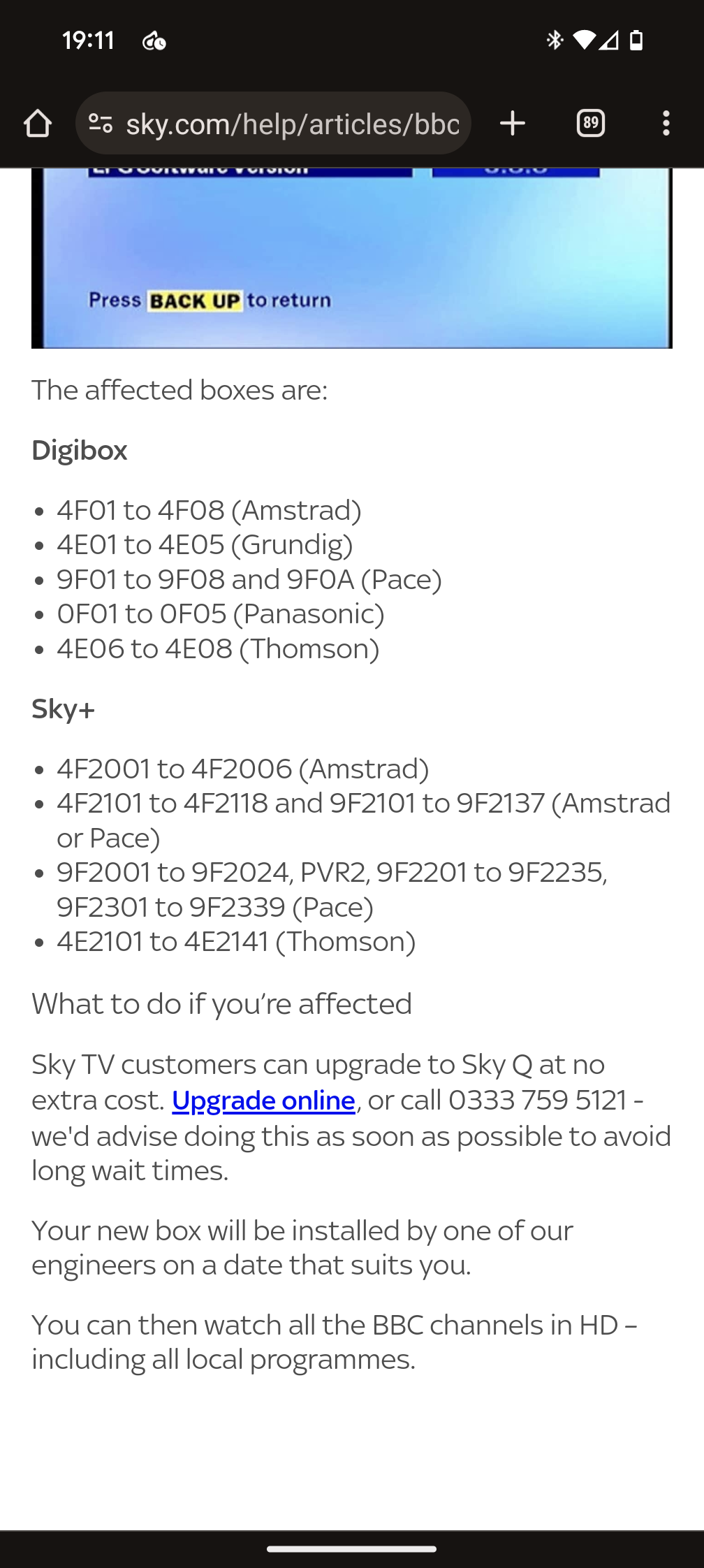 Switching from SKY + / SKY HD to SKY Q - some poin... | Sky Community