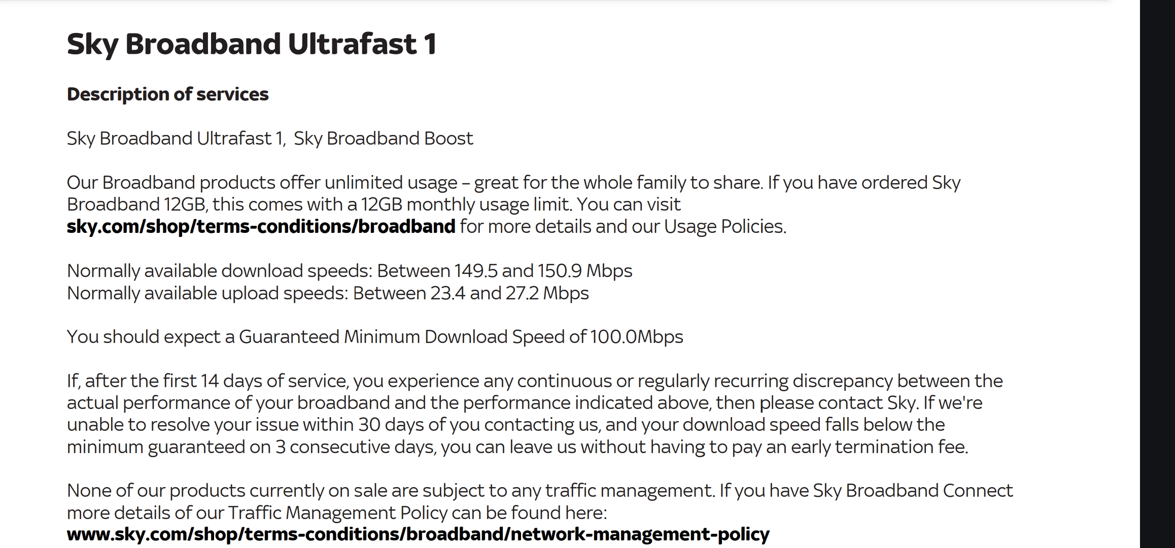 Broadband speed connection issues | Sky Community