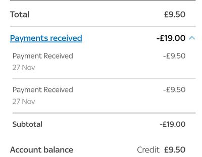 Bill | Sky Community