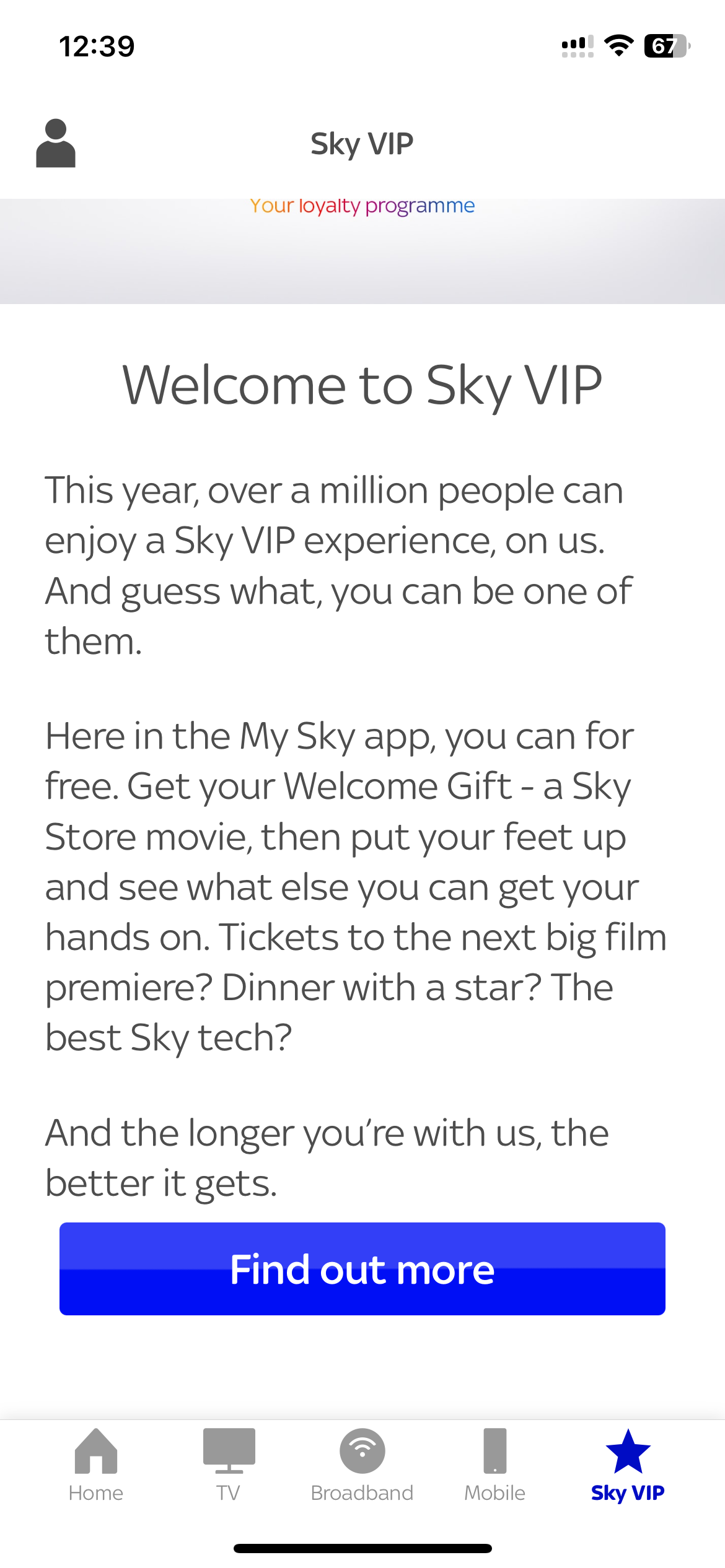 I can’t see Sky Rewards, | Sky Community