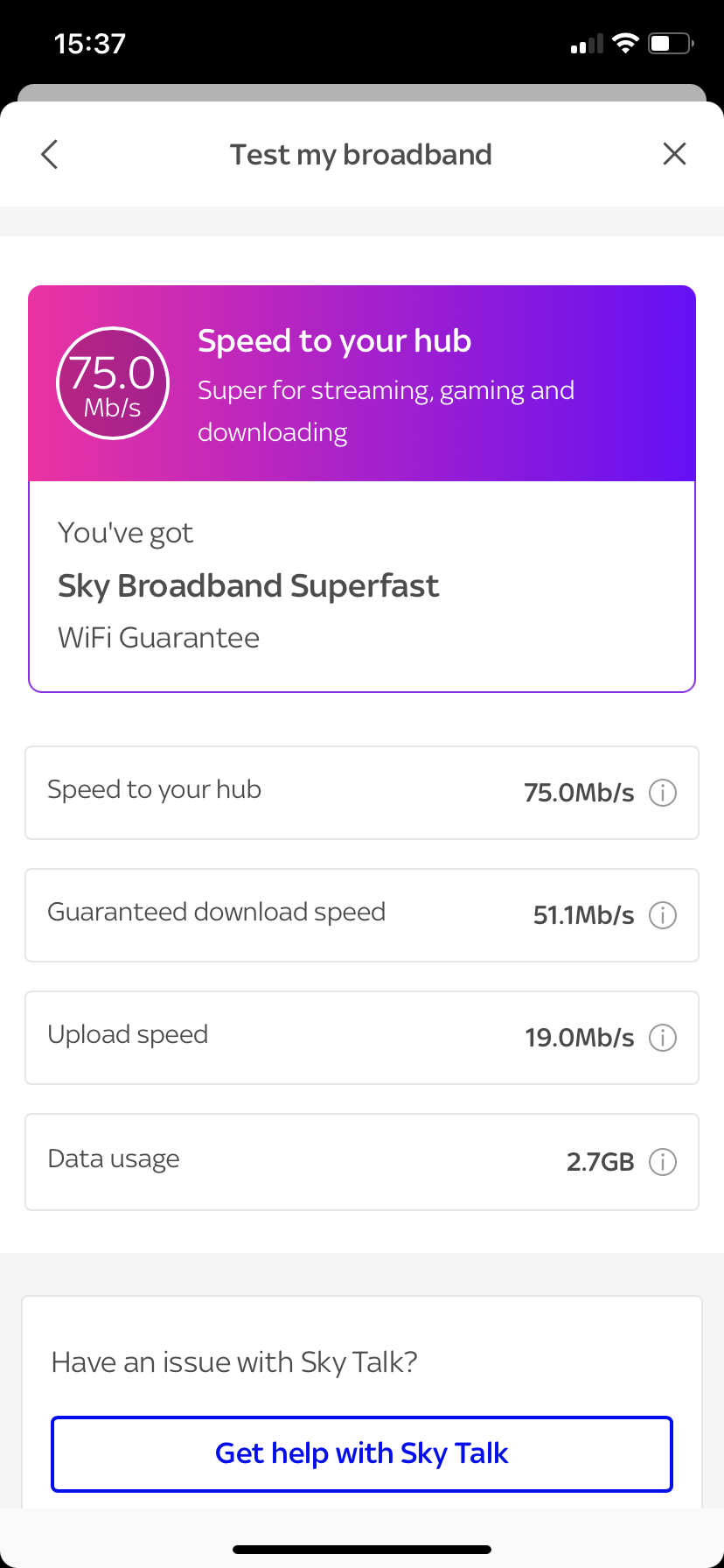 Slow and dropping Superfast Broadband | Sky Community