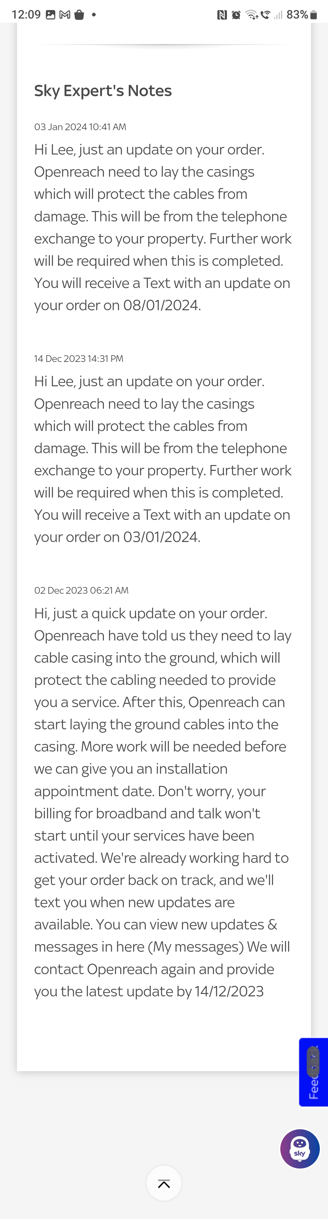 Current sky broadband customer problems with upgra... | Sky Community