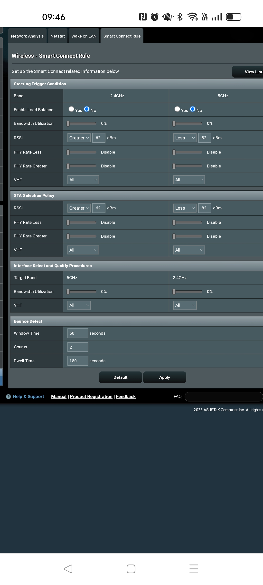 Asus best settings | Sky Community