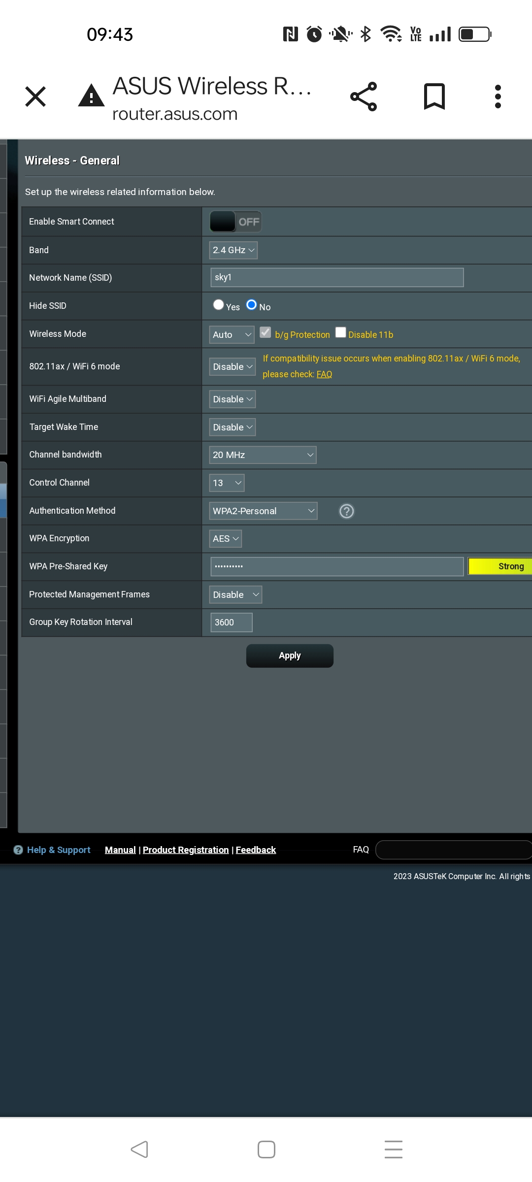 Asus best settings | Sky Community