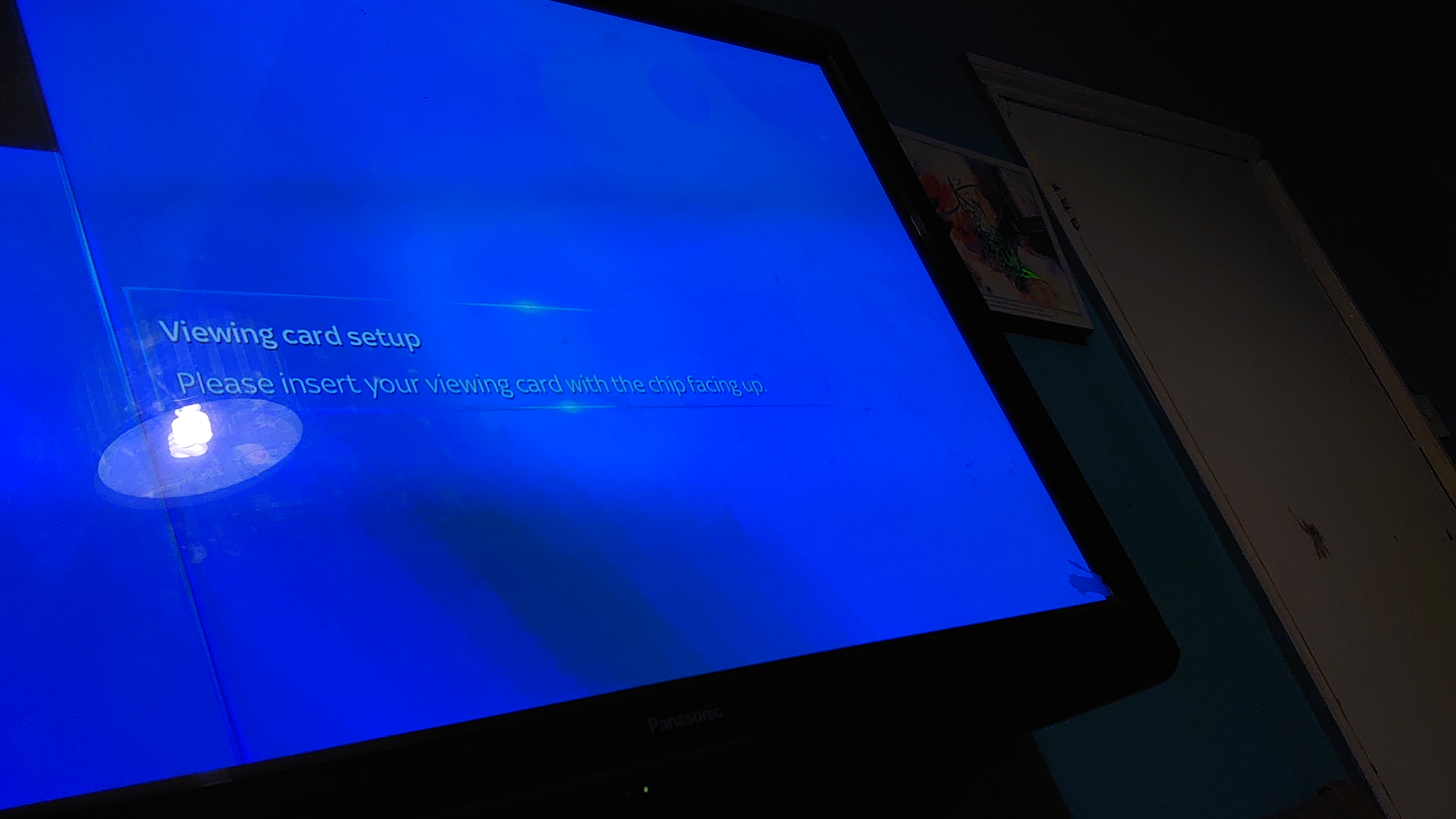 Sky Q box saying - Please insert your viewing card... | Sky Community