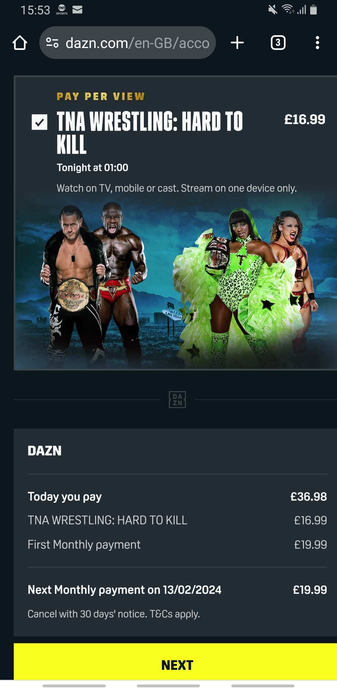 Trying to Cancel Dazn | Sky Community